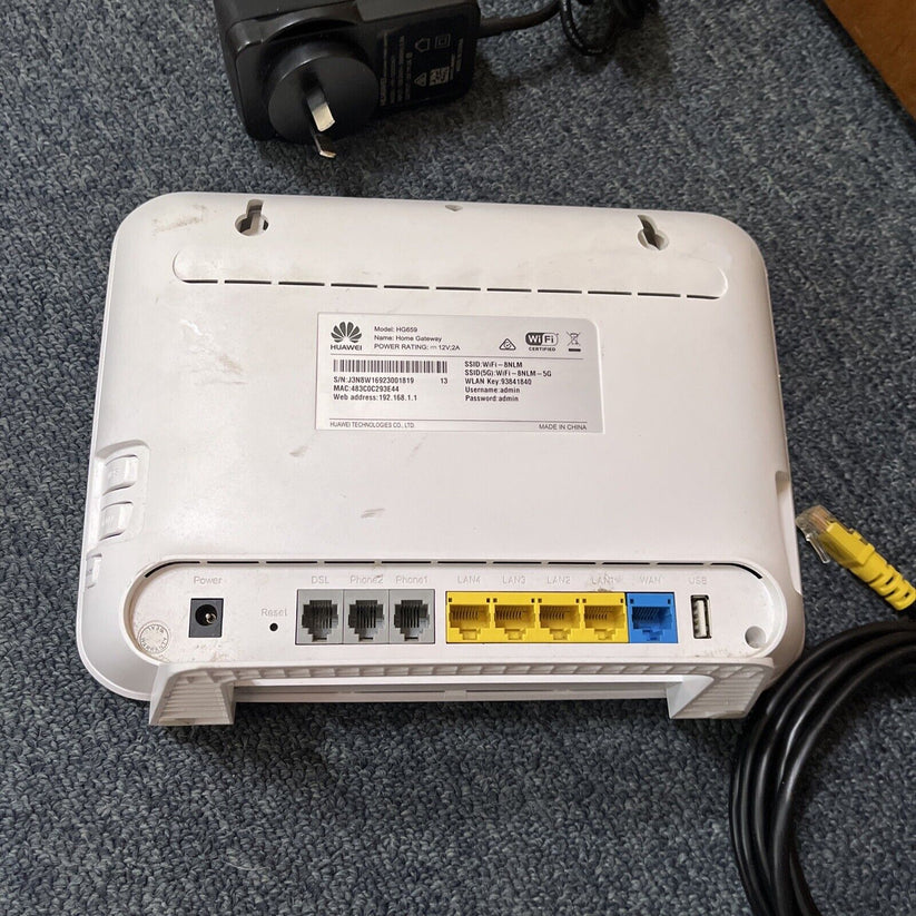 Huawei HG659 Wireless Modem Router VoIP NBN Compatible – Retro Unit