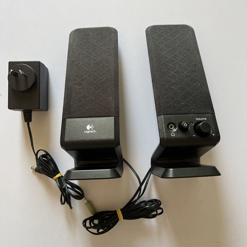 Logitech R-10 Computer Speaker S-0152B1 – Retro Unit