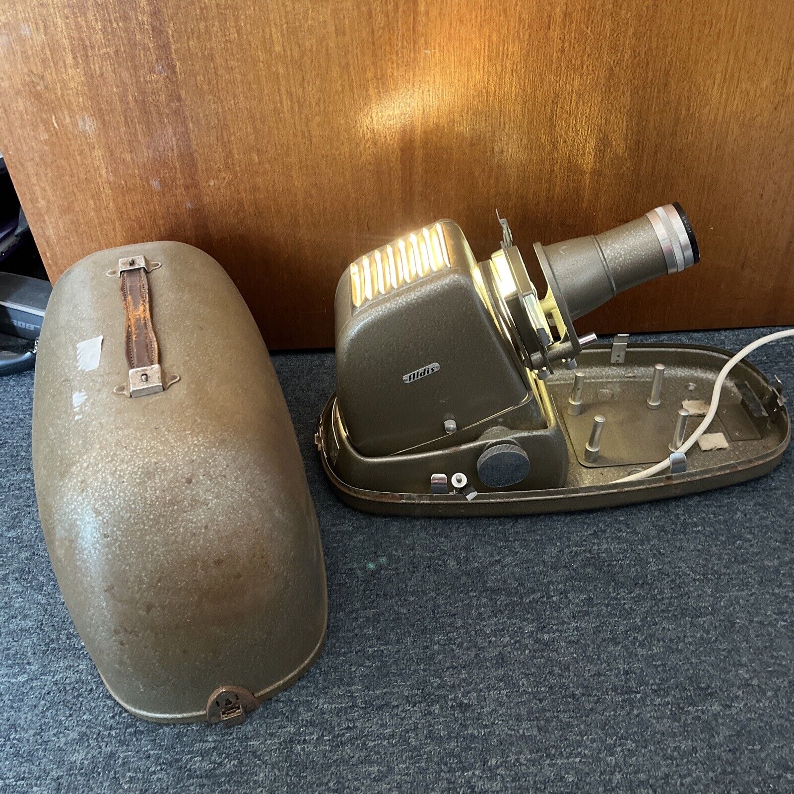 Aldis Film Slide Projector Vintage EZ 50 – Retro Unit