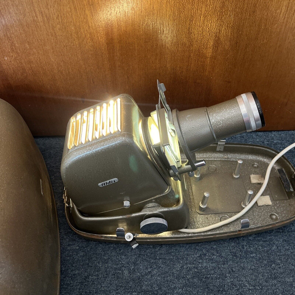 Aldis Film Slide Projector Vintage EZ 50 – Retro Unit