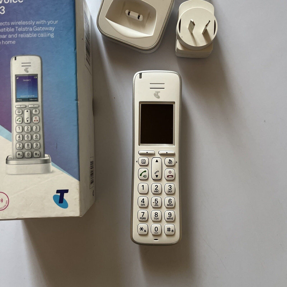 Telstra T-Voice 503 Handset & Charger – Retro Unit