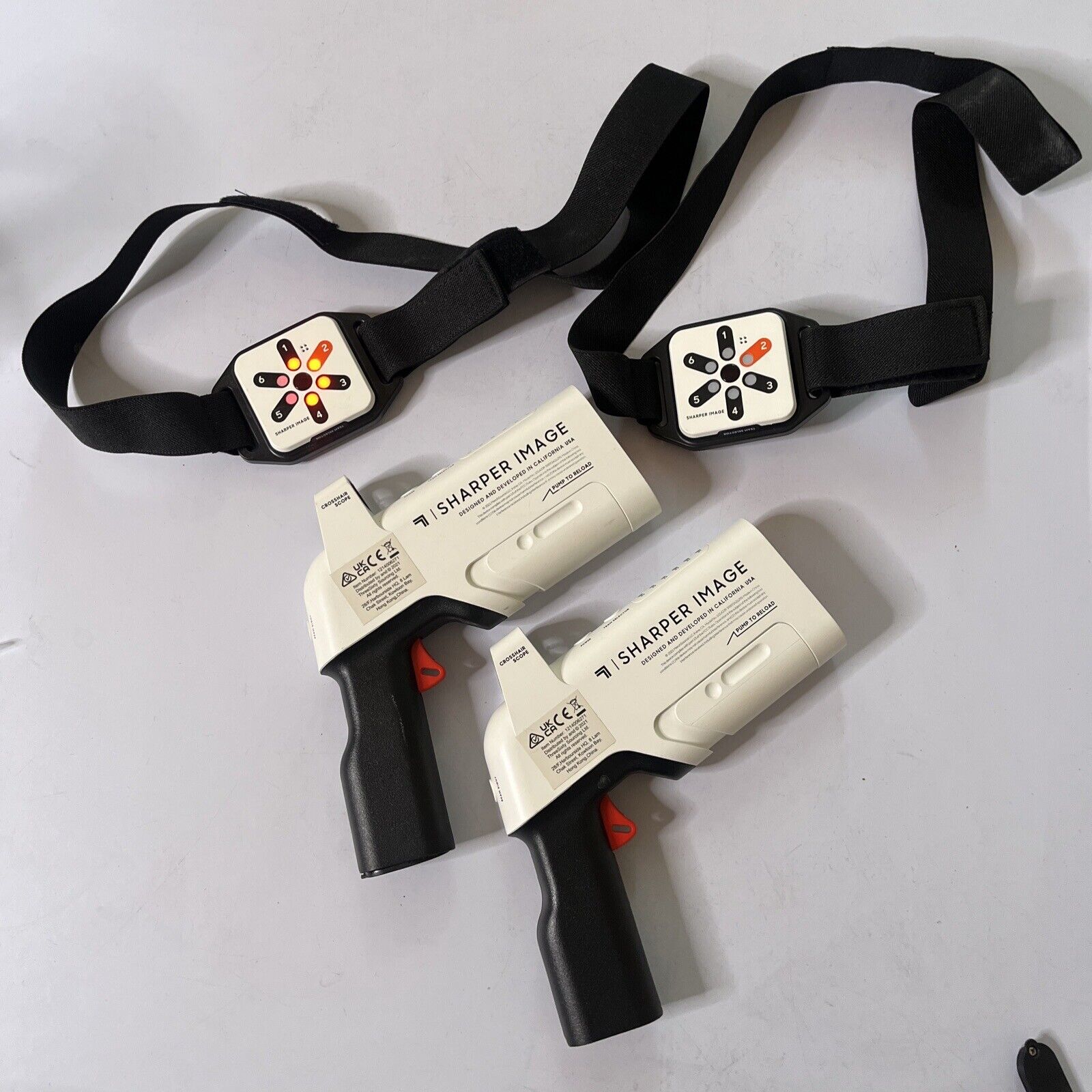 Laser Tag Game Set Handtank001 Rational Precision Sharper Image – Retro ...