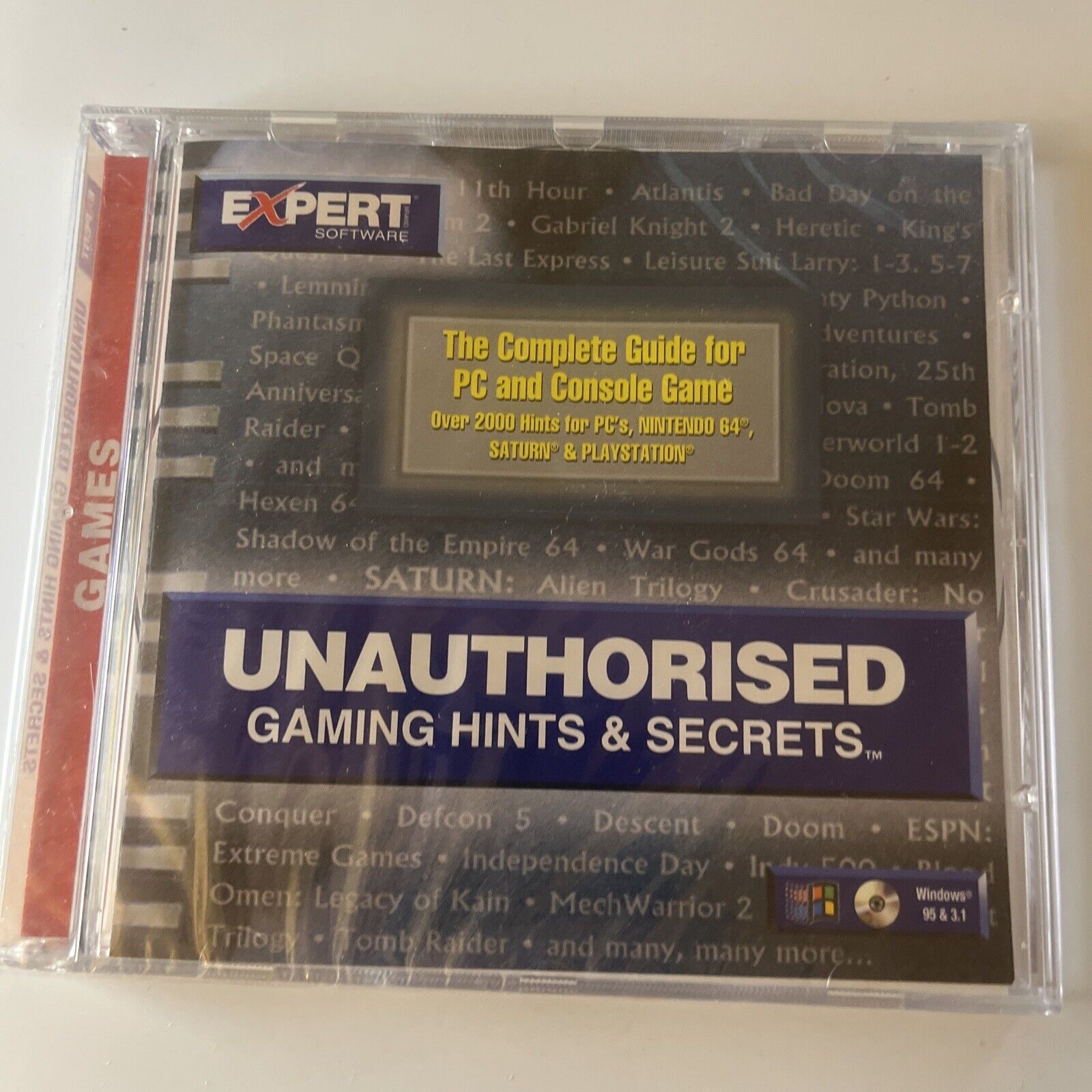Un-authorised Gaming Hints & Secrets PC CDROM Win95 *New Sealed ...