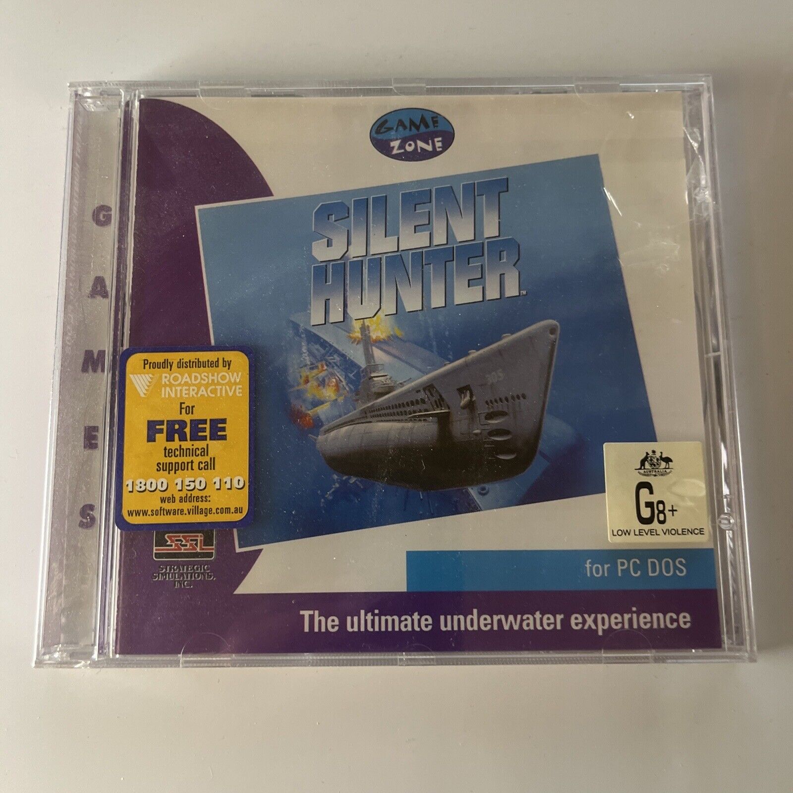 Silent Hunter PC CDROM DOS *New Sealed* – Retro Unit