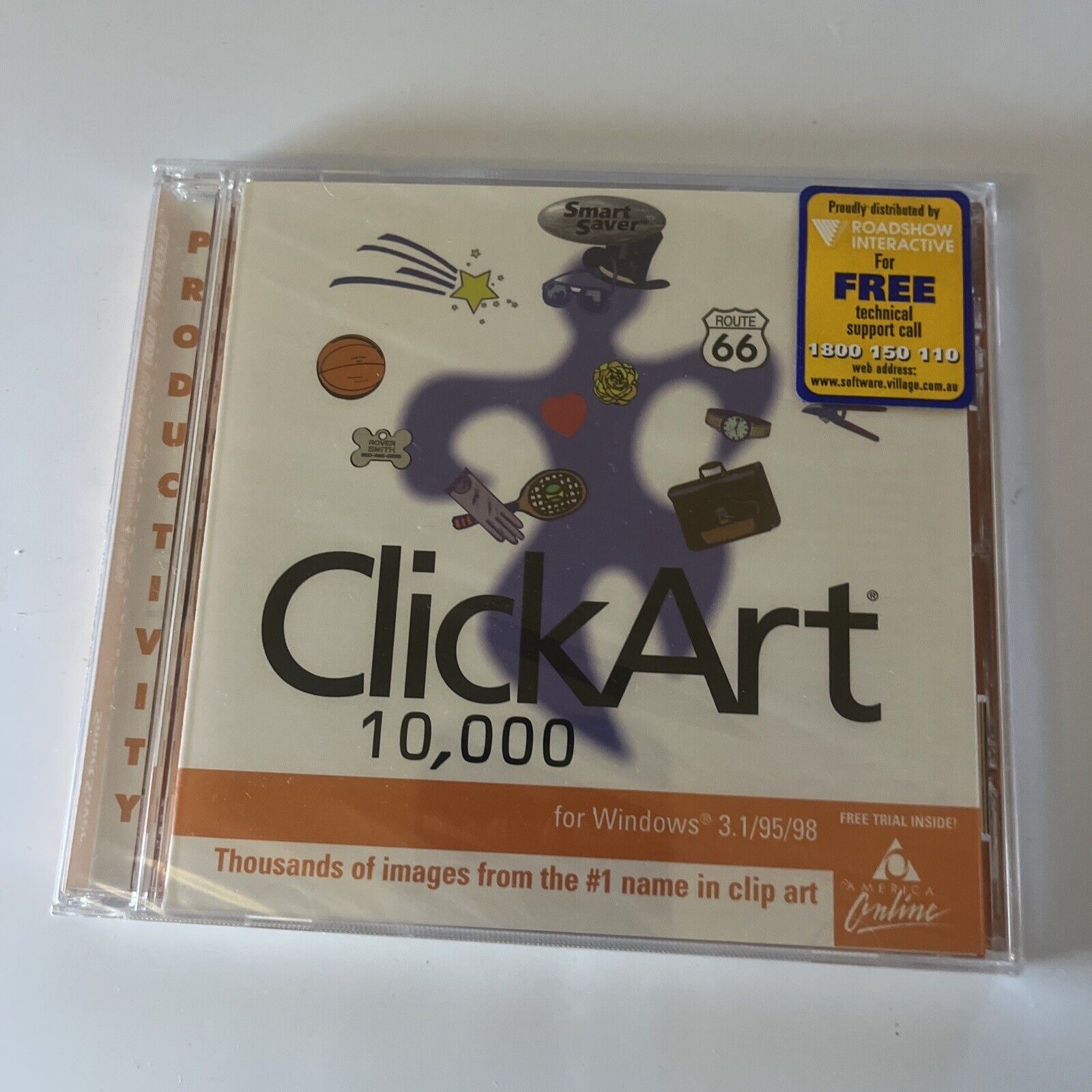 ClickArt 10,000 Images PC CDROM Photodex Win95 *New Sealed* – Retro Unit