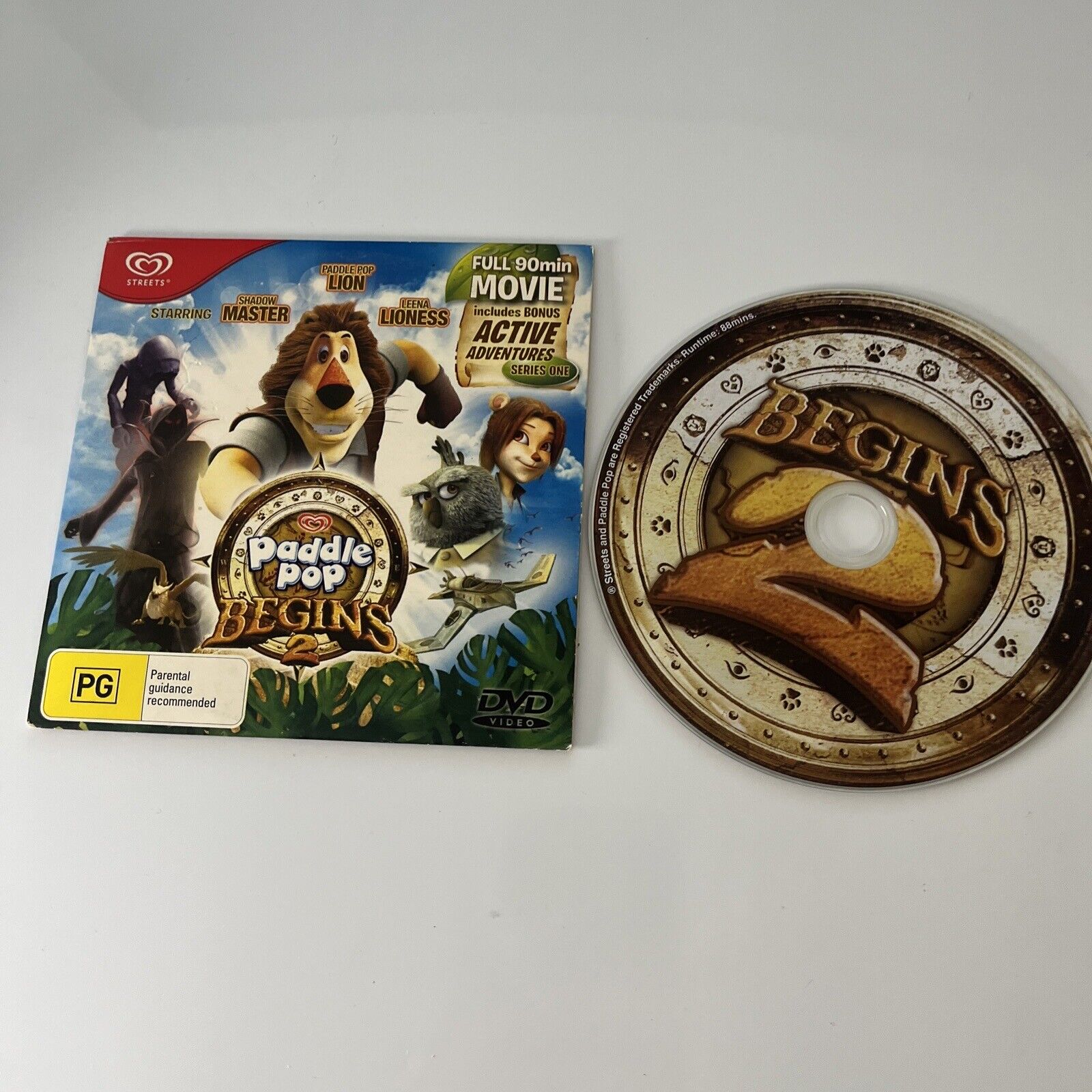 Paddlepop Begins 2 (DVD, 2013) Promo Disc All Regions – Retro Unit