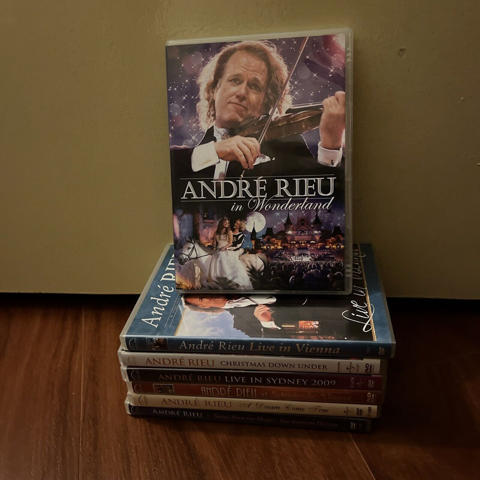 7x Andre Rieu Classical Music DVDs All Regions – Retro Unit