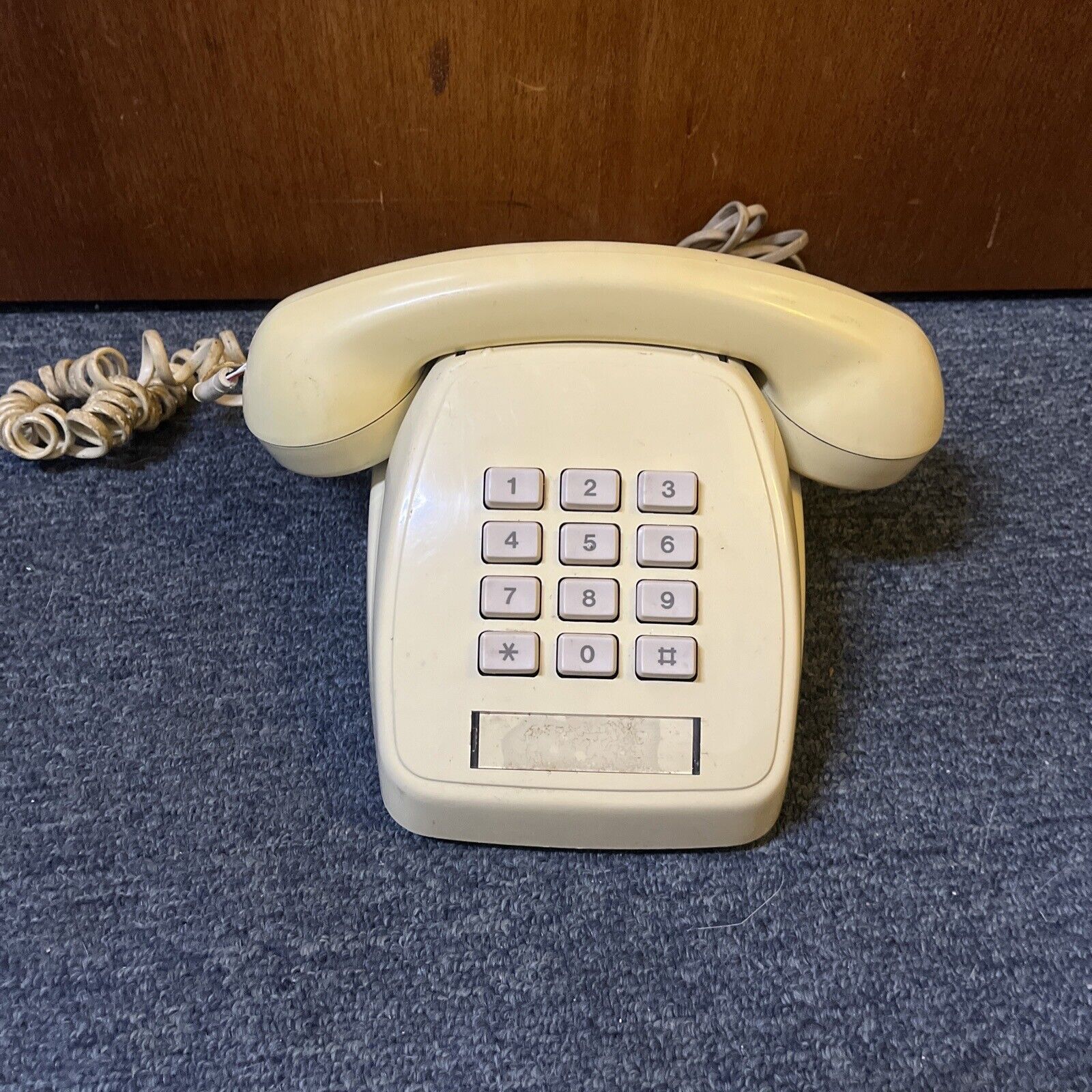 Vintage Telecom Push Button Wired Telephone No 2821/83 NBN Compatible ...