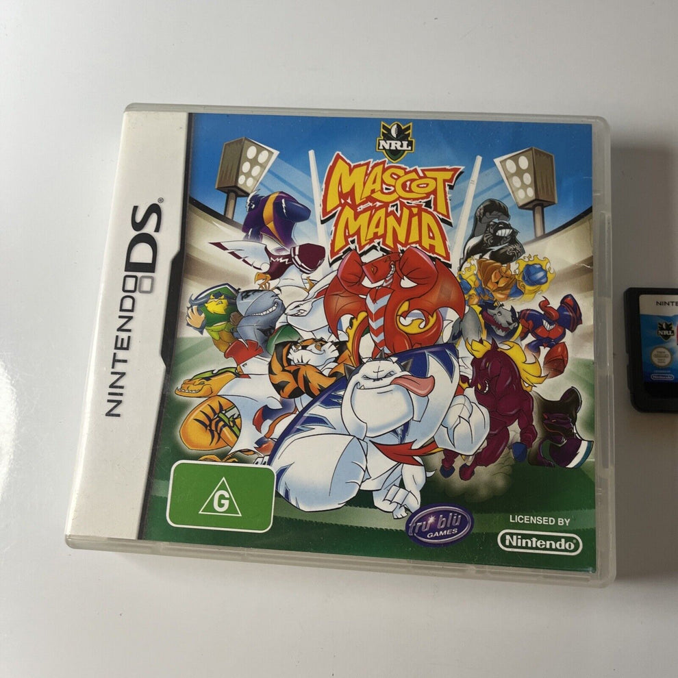 NRL Mascot Mania NDS Nintendo DS Game – Retro Unit