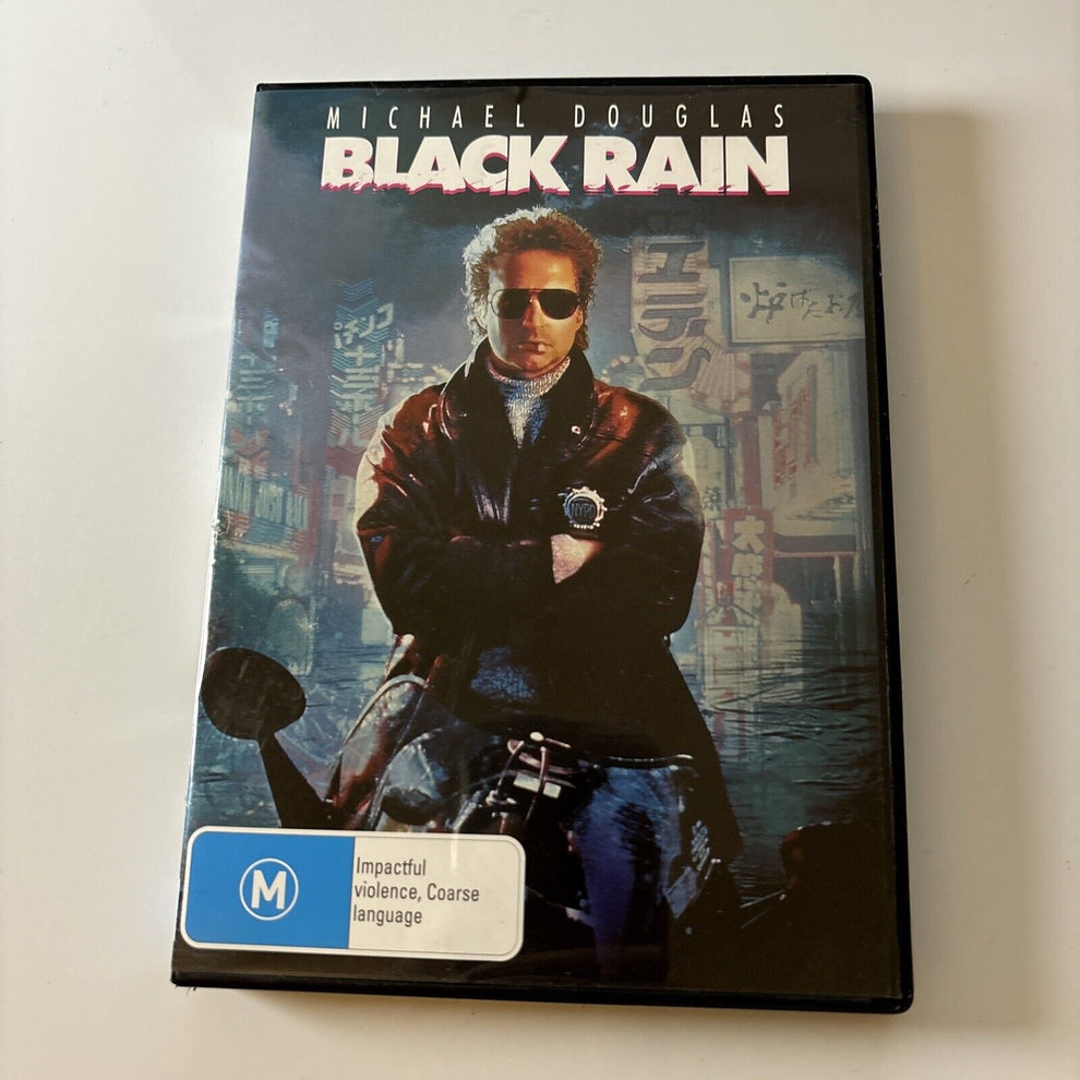 Black Rain (DVD, 1989) Michael Douglas NEW Region 4 – Retro Unit
