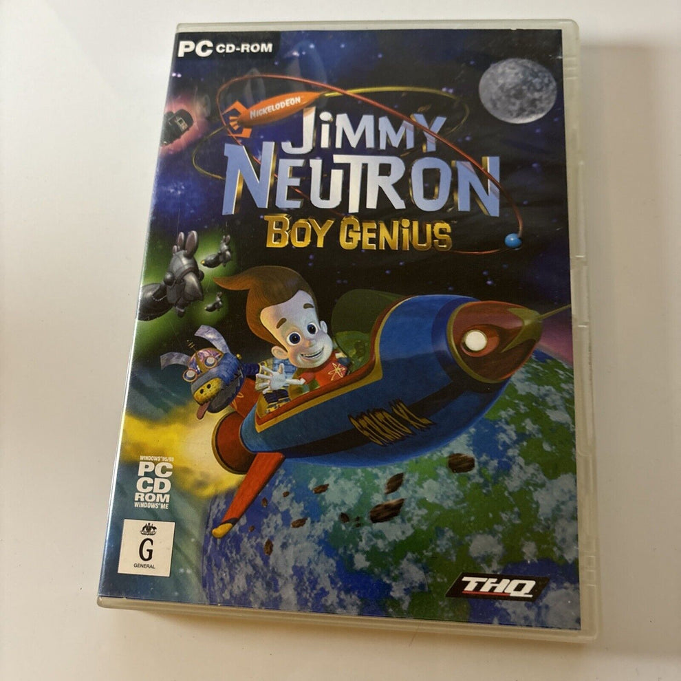 Jimmy Neutron Boy Genius PC CDROM Windows Game – Retro Unit