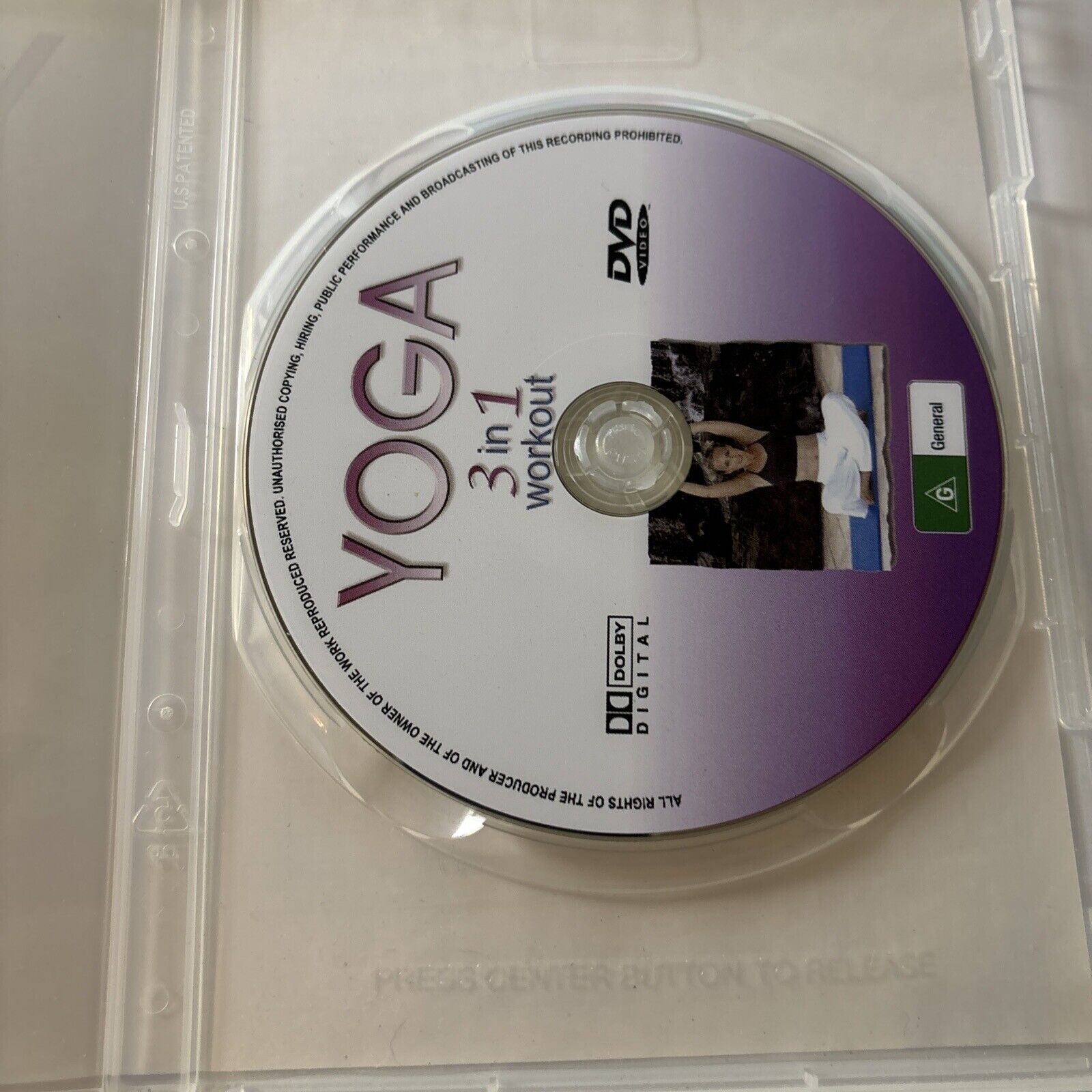 Yoga 3 In 1 Workout (DVD, 2002) Susan Fulton All Regions – Retro Unit