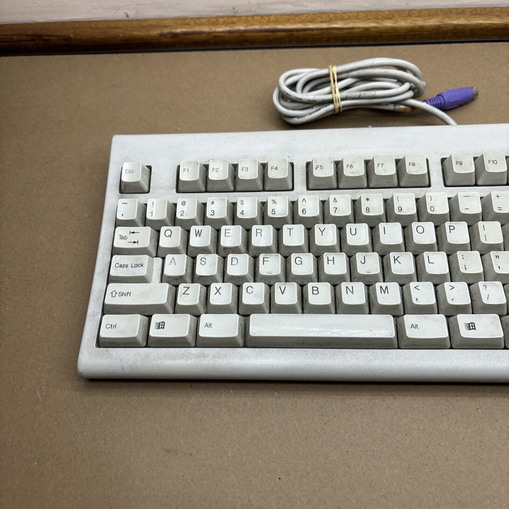 Vintage NEC Mechanical Keyboard KB-6923 PS/2 Port – Retro Unit