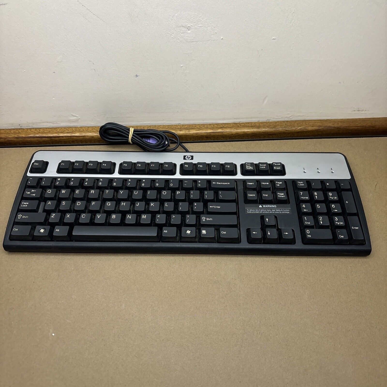 HP Keyboard Wired PS/2 Port KB-0316 – Retro Unit