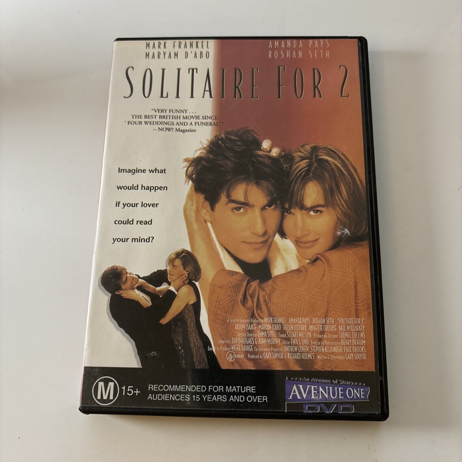 Solitaire For Two (DVD, 1995) Amanda Pays, Mark Frankel All Regions ...
