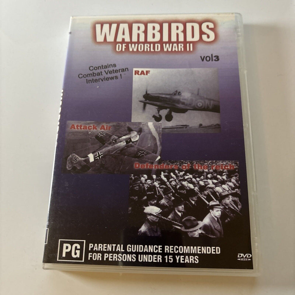 Warbirds Of World War II: Volume 3 (DVD) NEW All Regions – Retro Unit