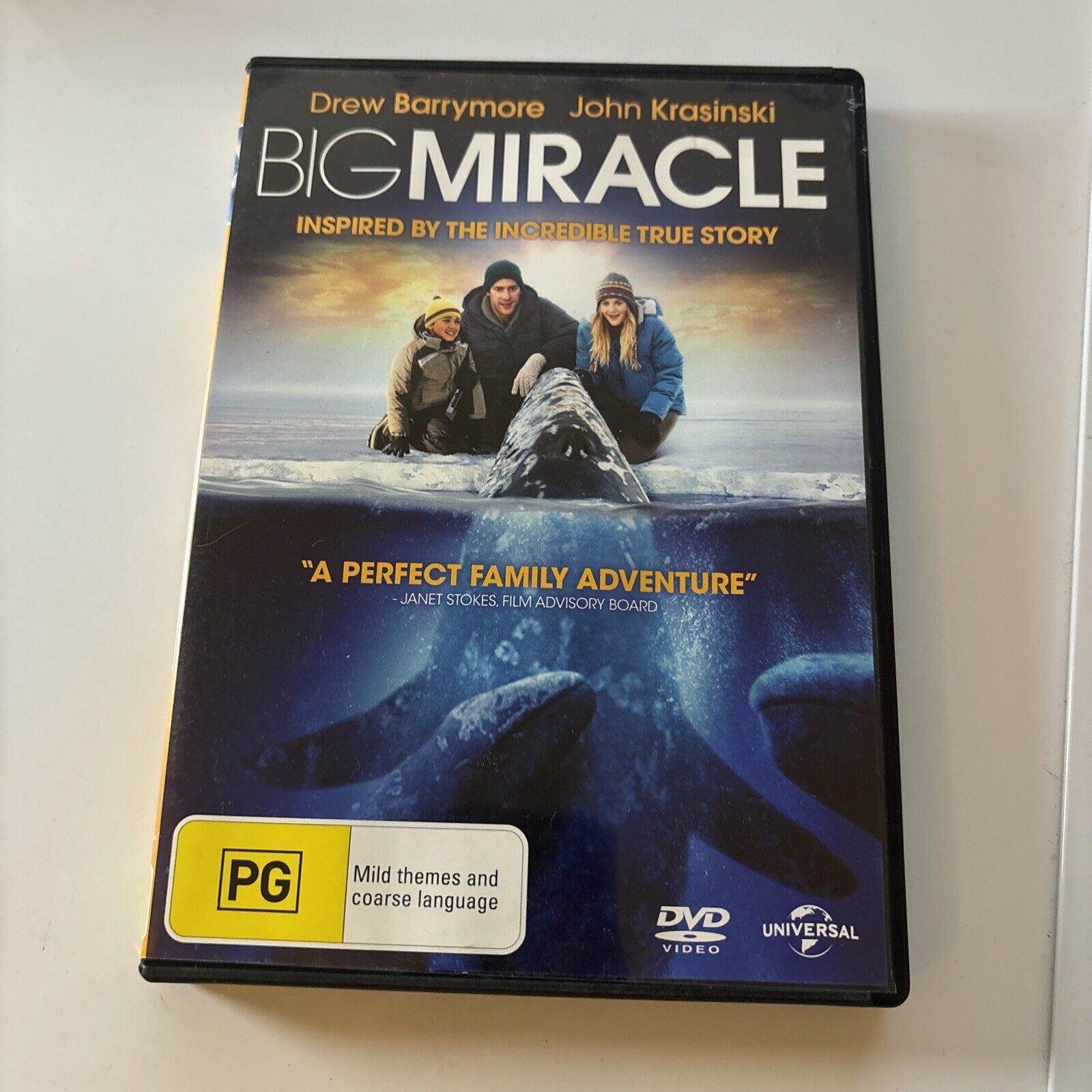 Big Miracle (DVD, 2012) Drew Barrymore, John Krasinski NEW Region 4 &2 ...