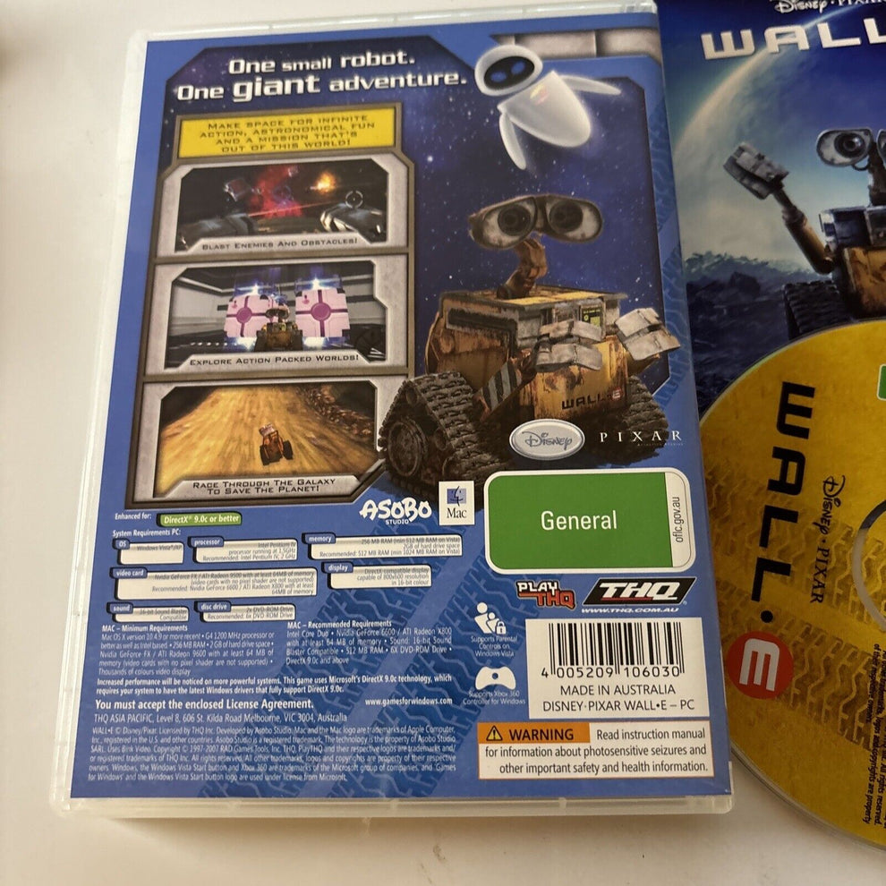 Disney Pixar Wall.E PC DVD-ROM – Retro Unit