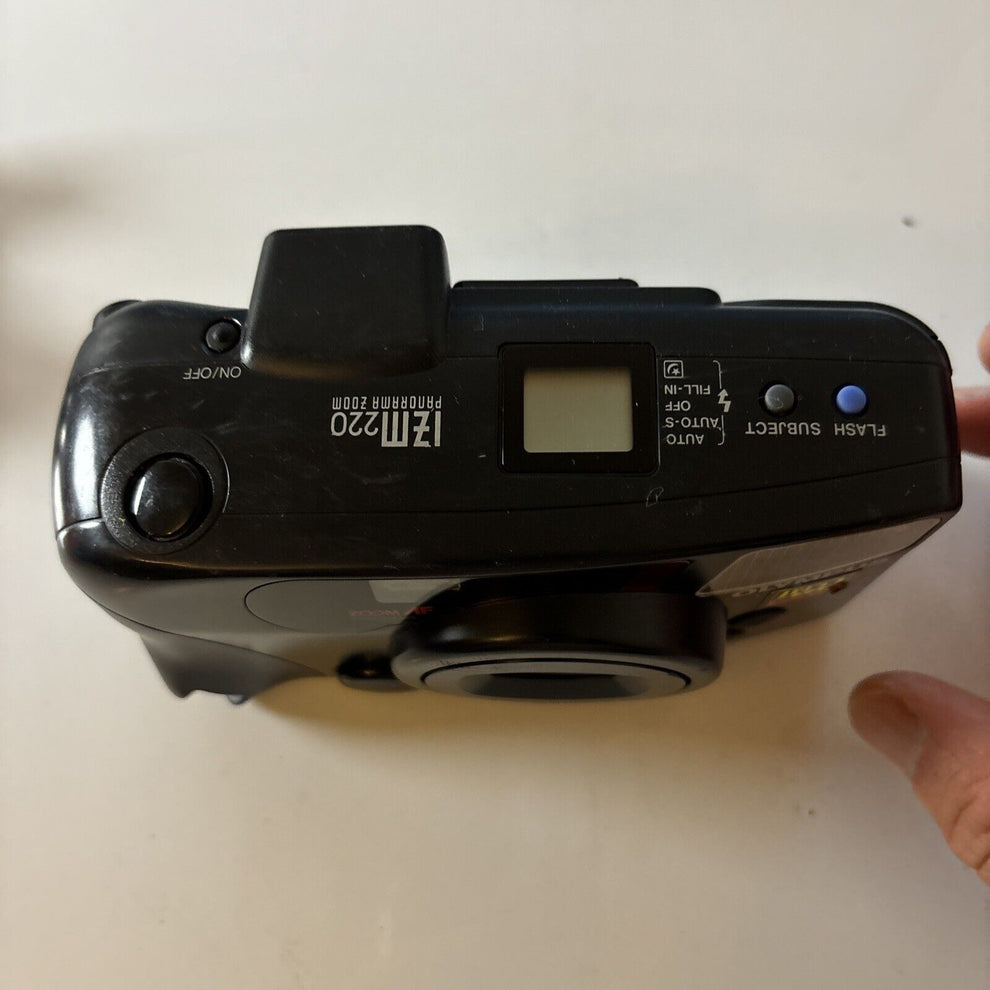 Olympus IZM 220 Panorama Zoom Film Camera 35mm – Retro Unit