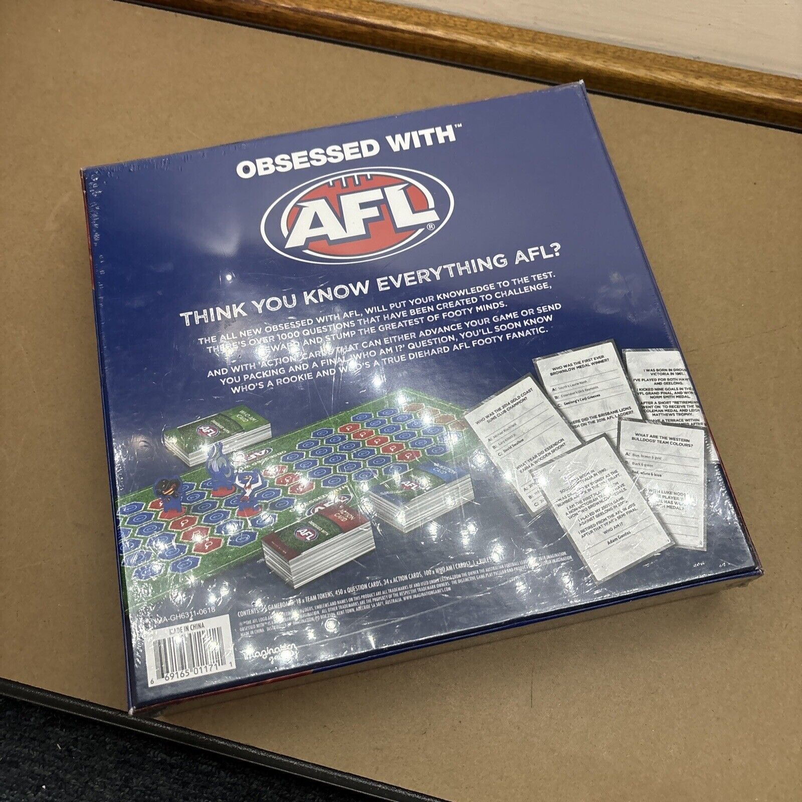 Obsessed With AFL Trivia Board Game Test Your Knowledge Aussie Footbal ...