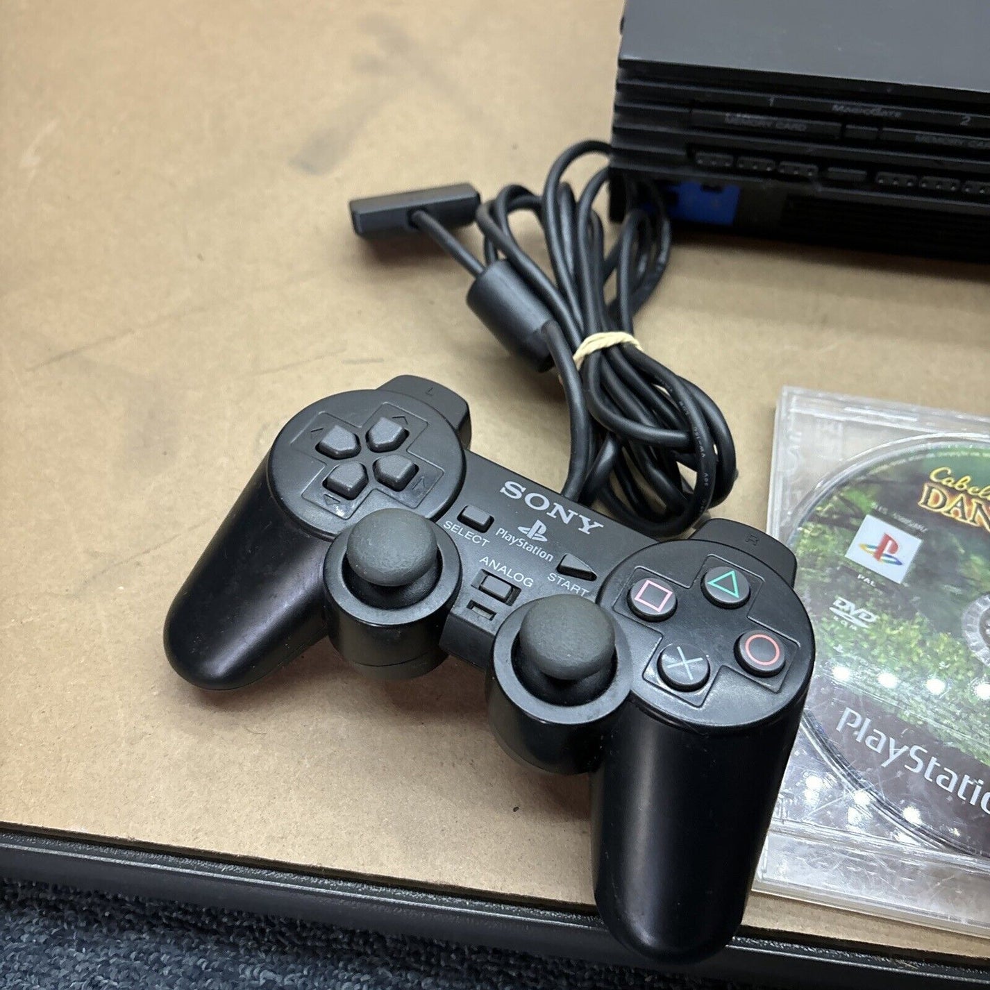 Sony Playstation 2 PS2 Console SCPH-30002 R With 1 Controller & Game P ...