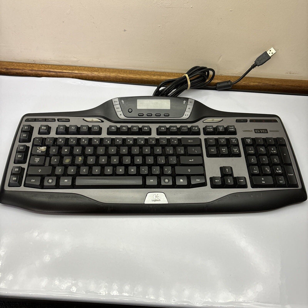 Logitech G15 Keyboard USB Y-UW92 *3 Keys Damaged* – Retro Unit