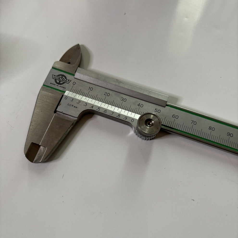 Kanon Fat Finger Stainless Steel Caliper Micrometer 150mm Made In Japa ...
