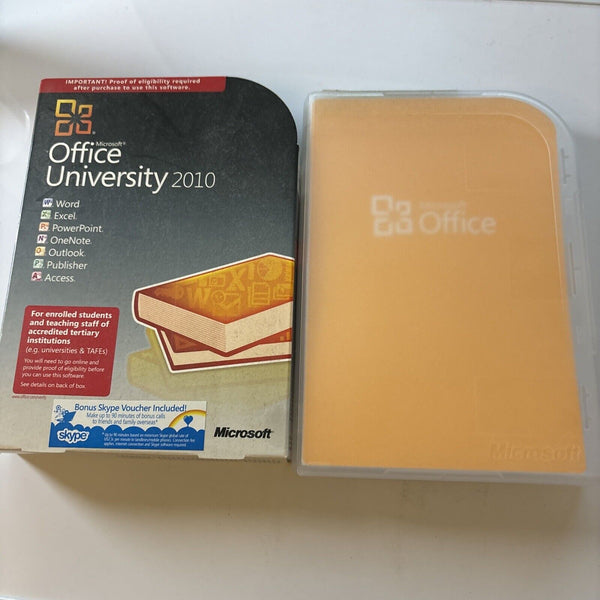 Microsoft Office University 2010 PC DVD-ROM – Retro Unit