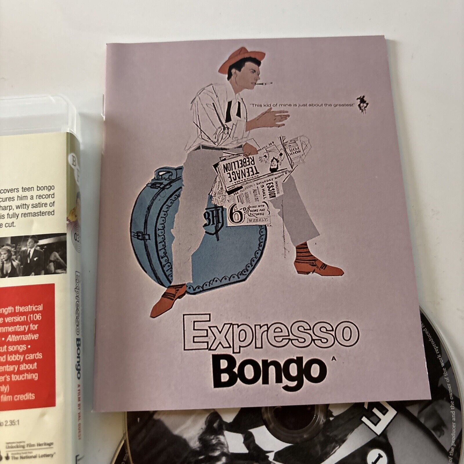 Expresso Bongo - A Film By Val Guest (Blu-ray, 1959) Cliff Richard Reg ...