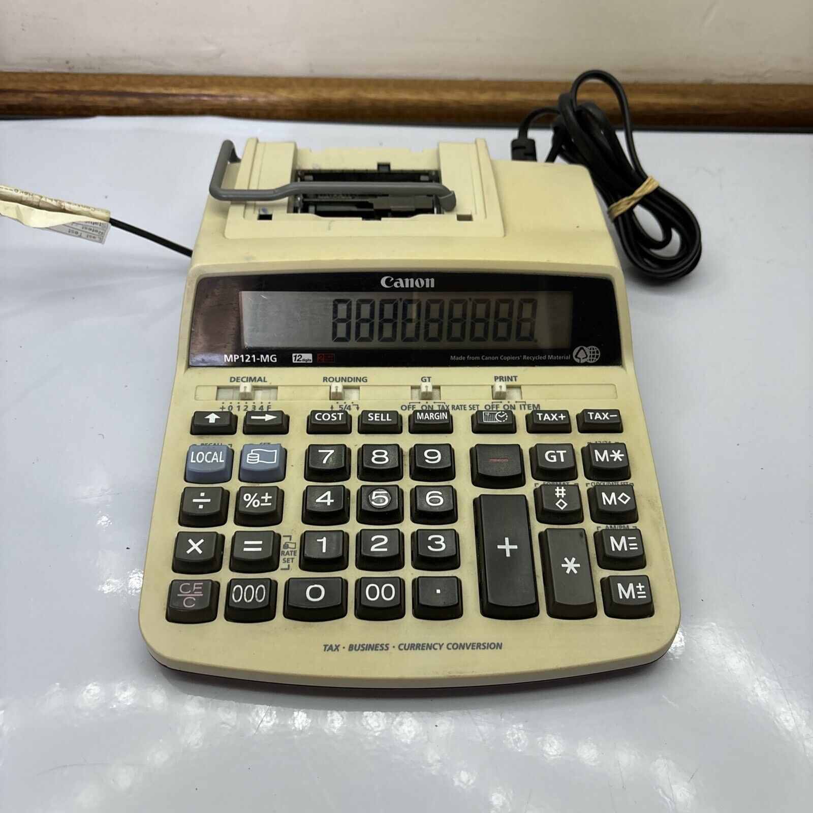 Canon MP121-MG Printer Tax Calculator *Printer Not Working* – Retro Unit