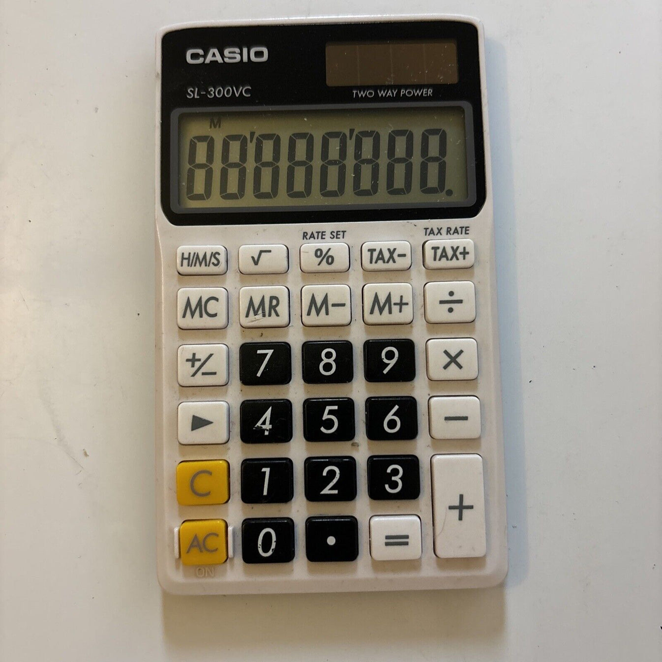Casio SL-300VC Two Way Power Solar Calculator – Retro Unit