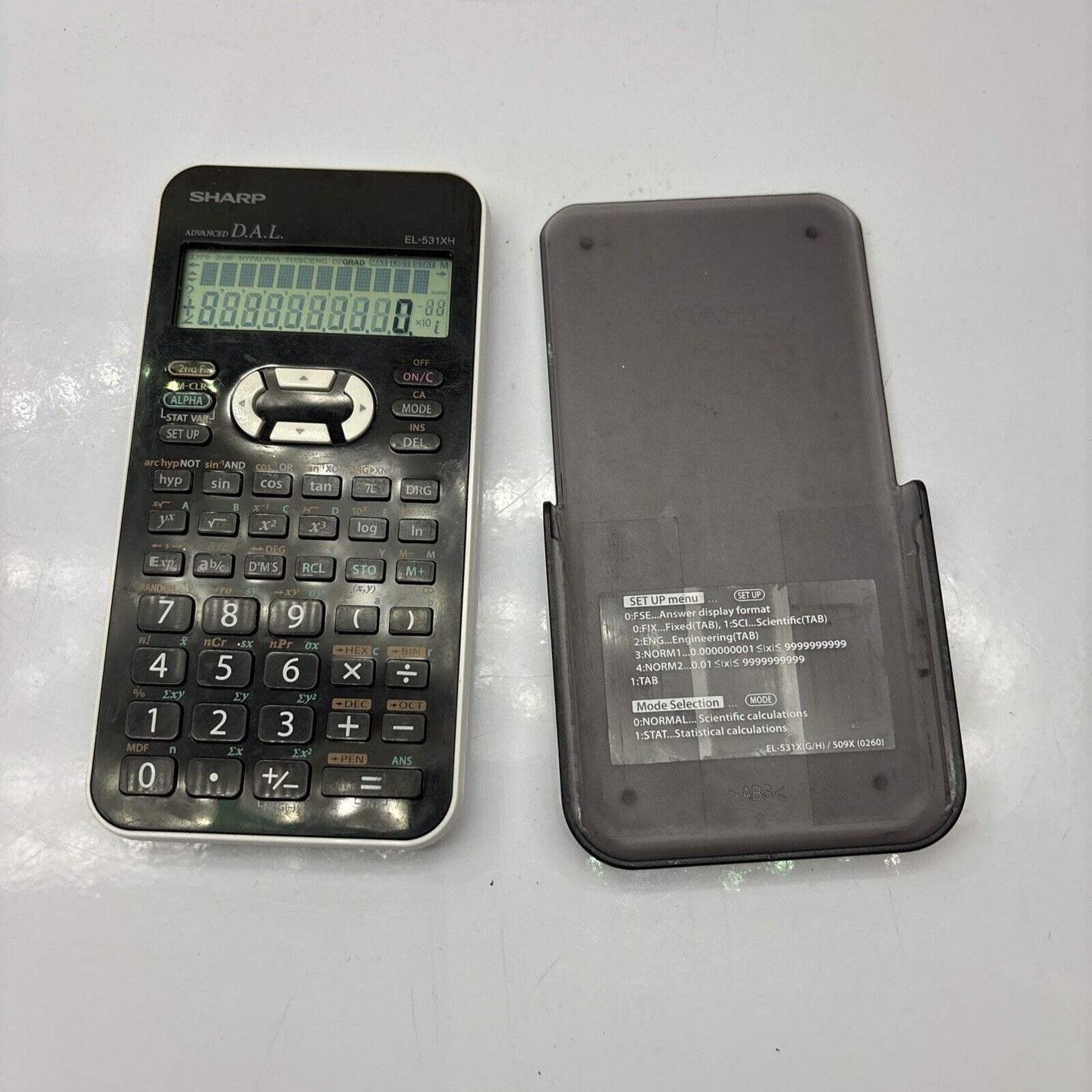 Sharp EL-531XH Scientific Calculator – Retro Unit