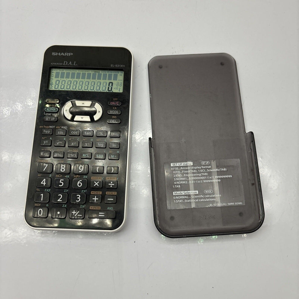 Sharp EL-531XH Scientific Calculator – Retro Unit