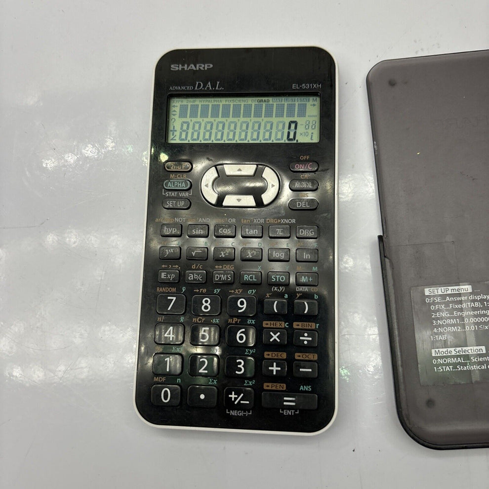 Sharp EL-531XH Scientific Calculator – Retro Unit
