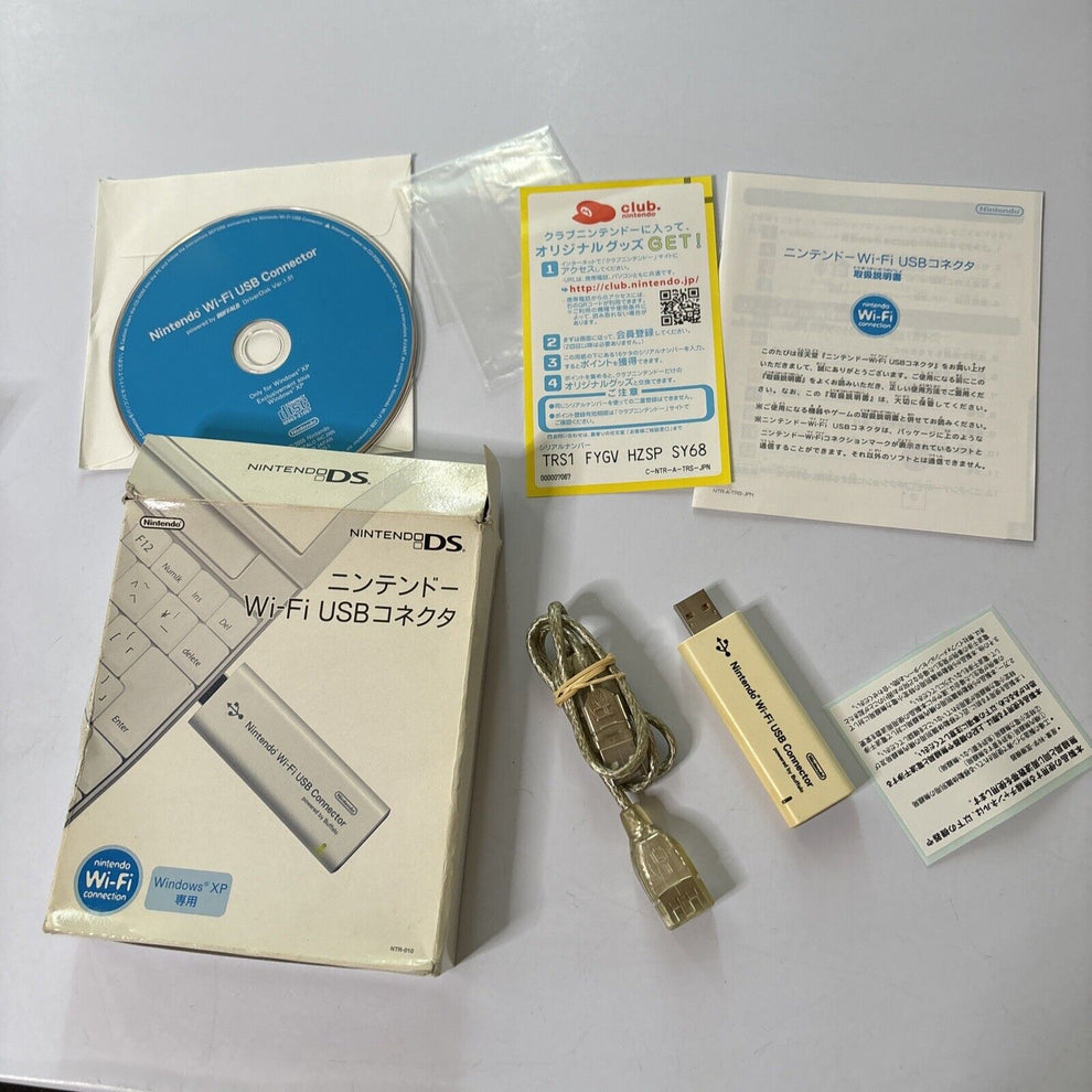 Official Nintendo Wi-Fi USB Connector for DS Wii DSi 3DS NTR-010 ...