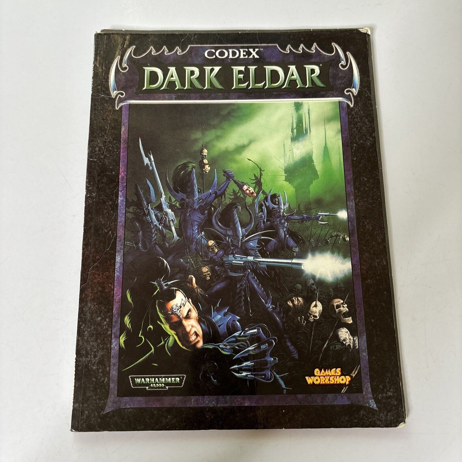 Codex Dark Eldar Warhammer 40,000 Games Workshop – Retro Unit