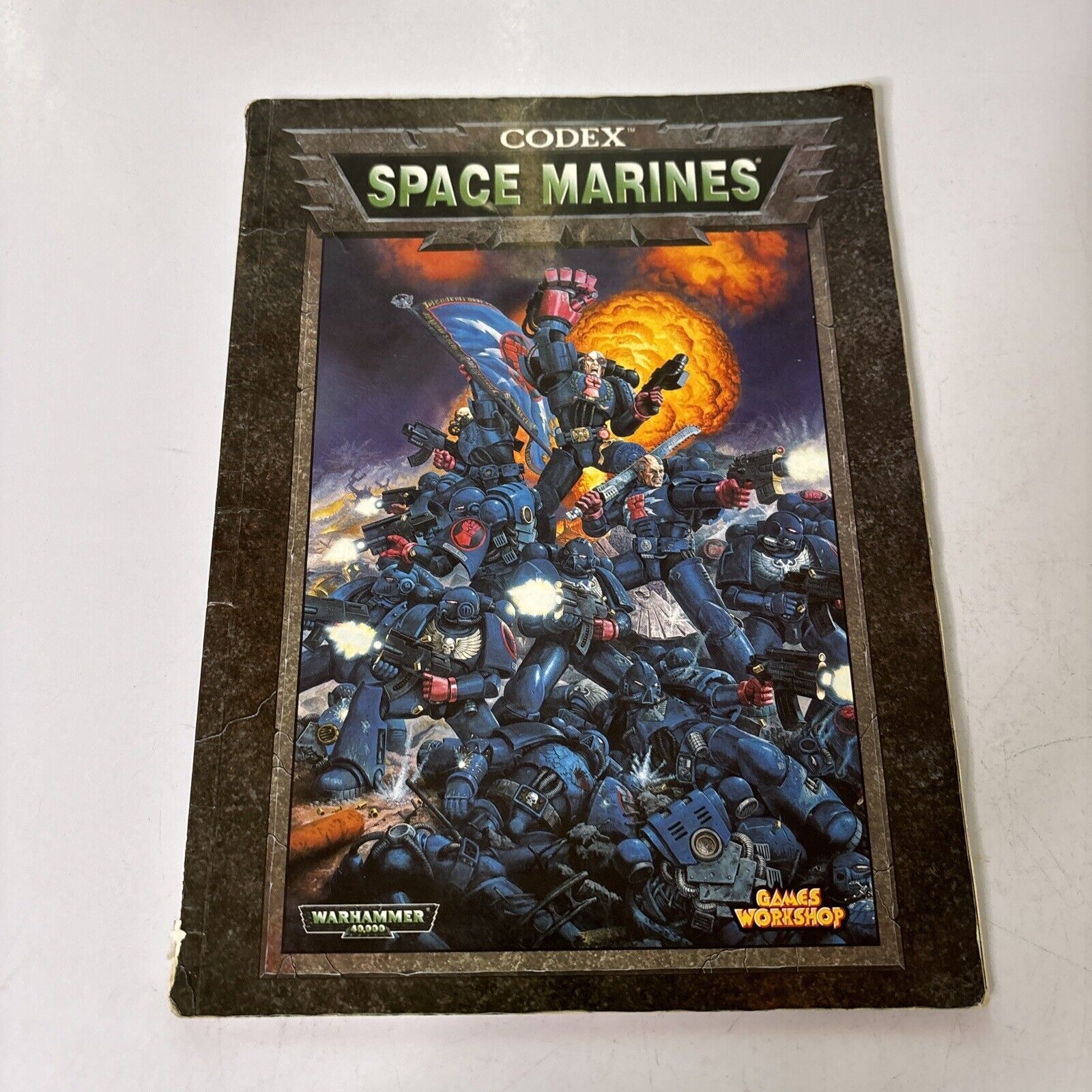 Warhammer 40,000 Space Marines Codex (Paperback 1998) – Retro Unit