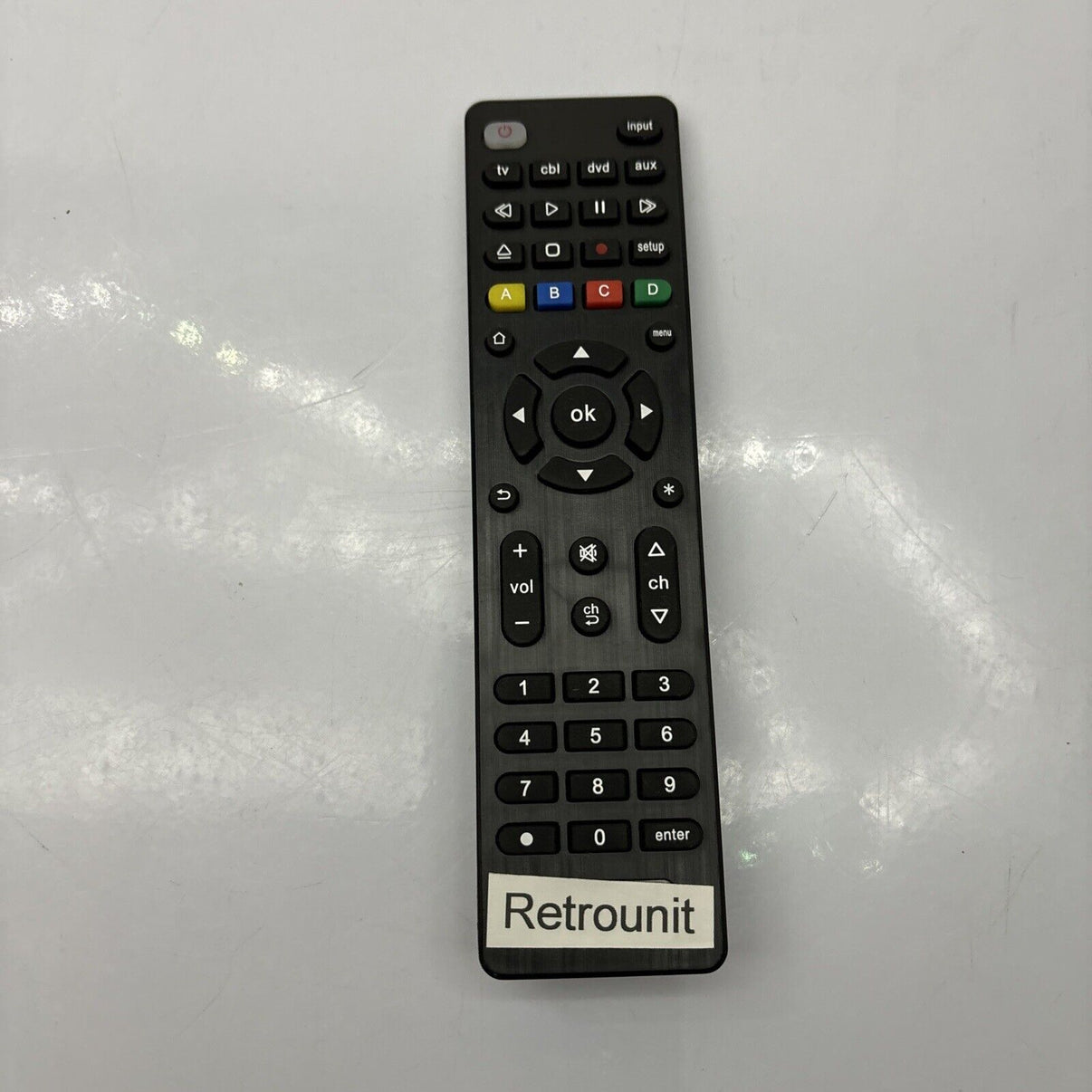 Retrounit Universal Remote Control For Bluray VHS DVD Combo TV Players ...