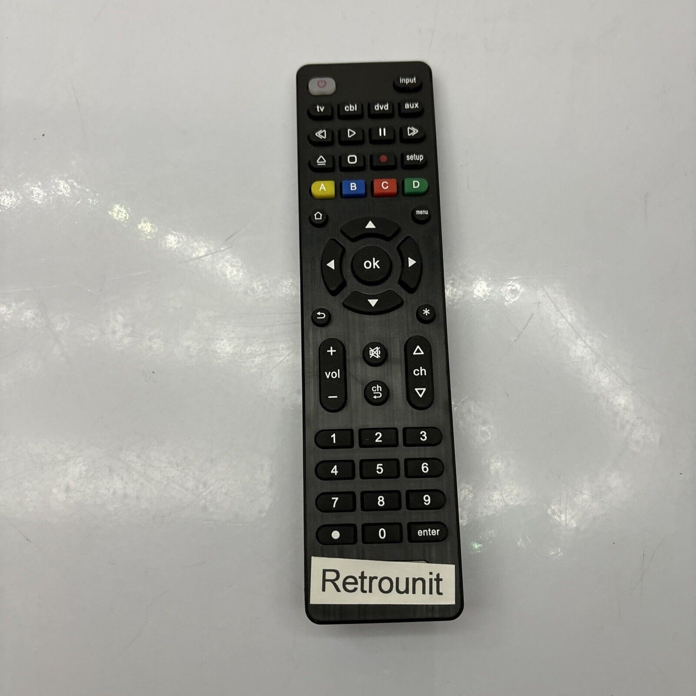 Retrounit Universal Remote Control For Bluray VHS DVD Combo TV Players ...