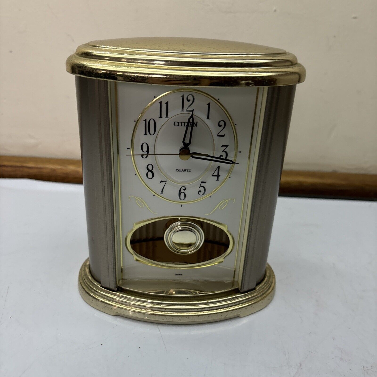 Citizen Table Pendulum Clock 4RP763 P536L – Retro Unit