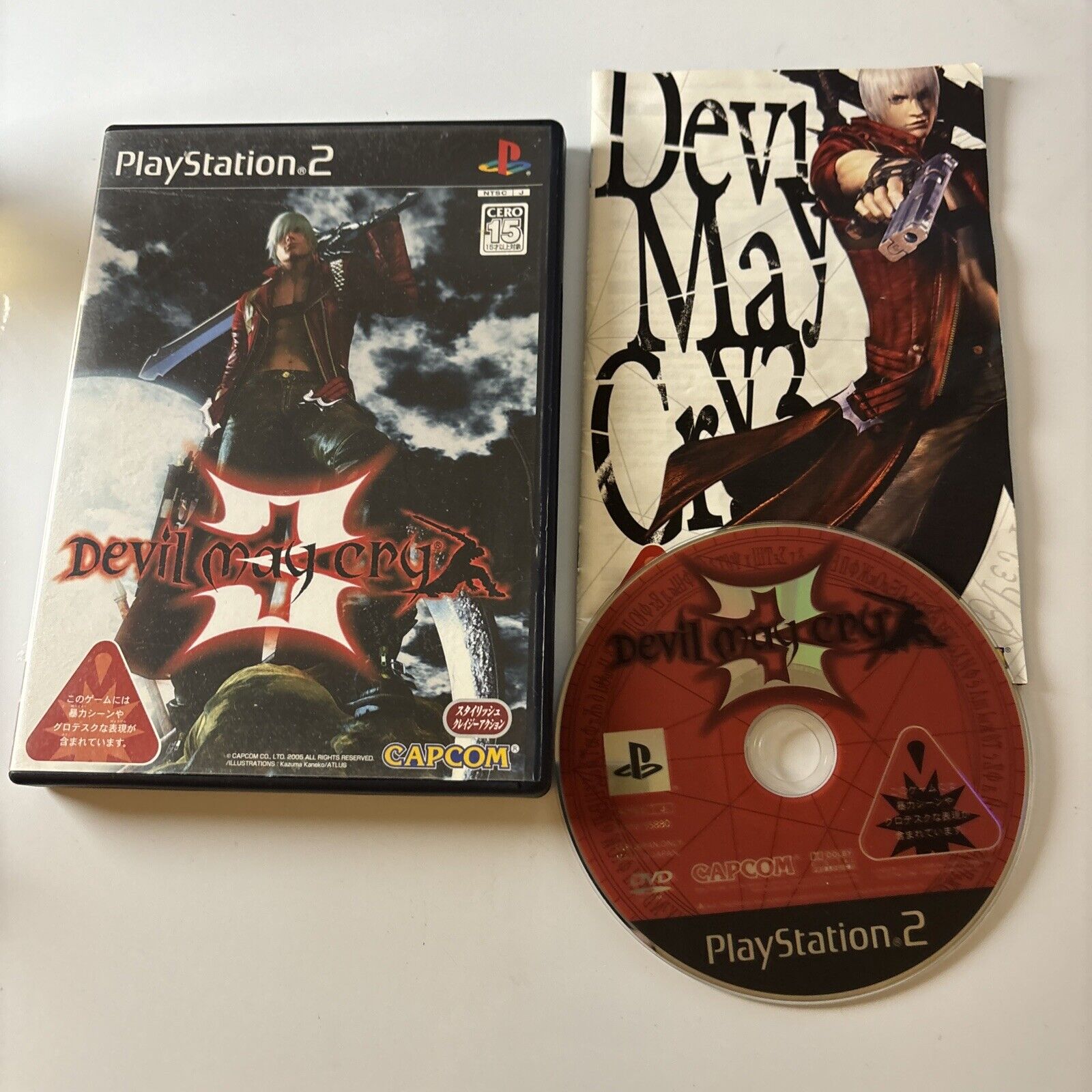Devil May Cry 3 PS2 Sony PlayStation NTSC-J JAPAN Game Complete – Retro ...