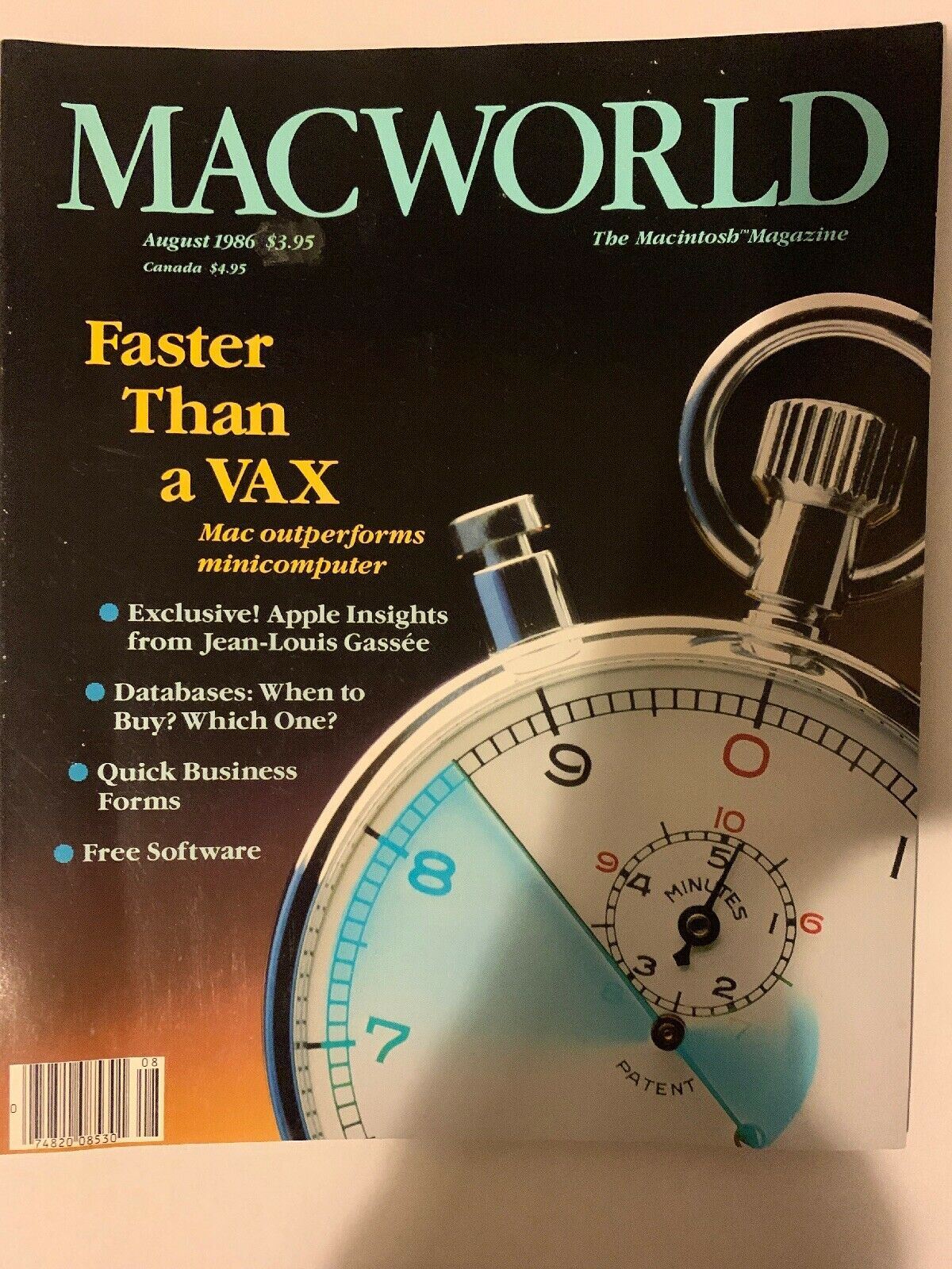 Macworld August 1986 The Macintosh Magazine Faster Than A Vax – Retro Unit