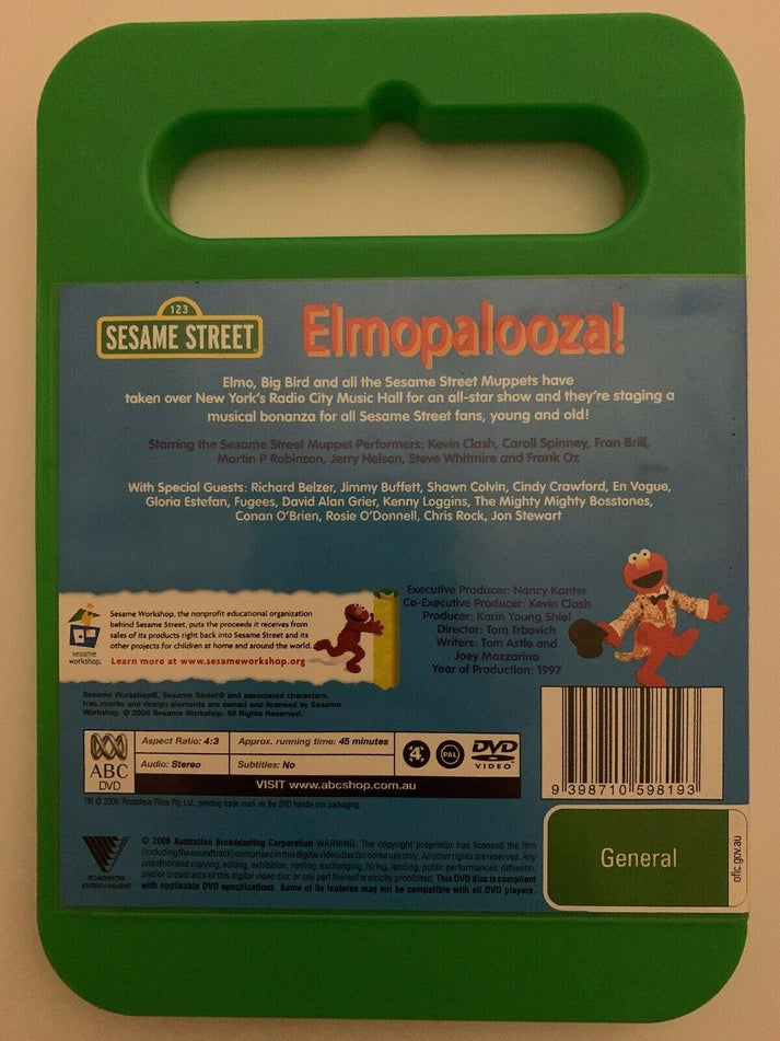 Sesame Street - Elmopalooza! (DVD, 2006) – Retro Unit