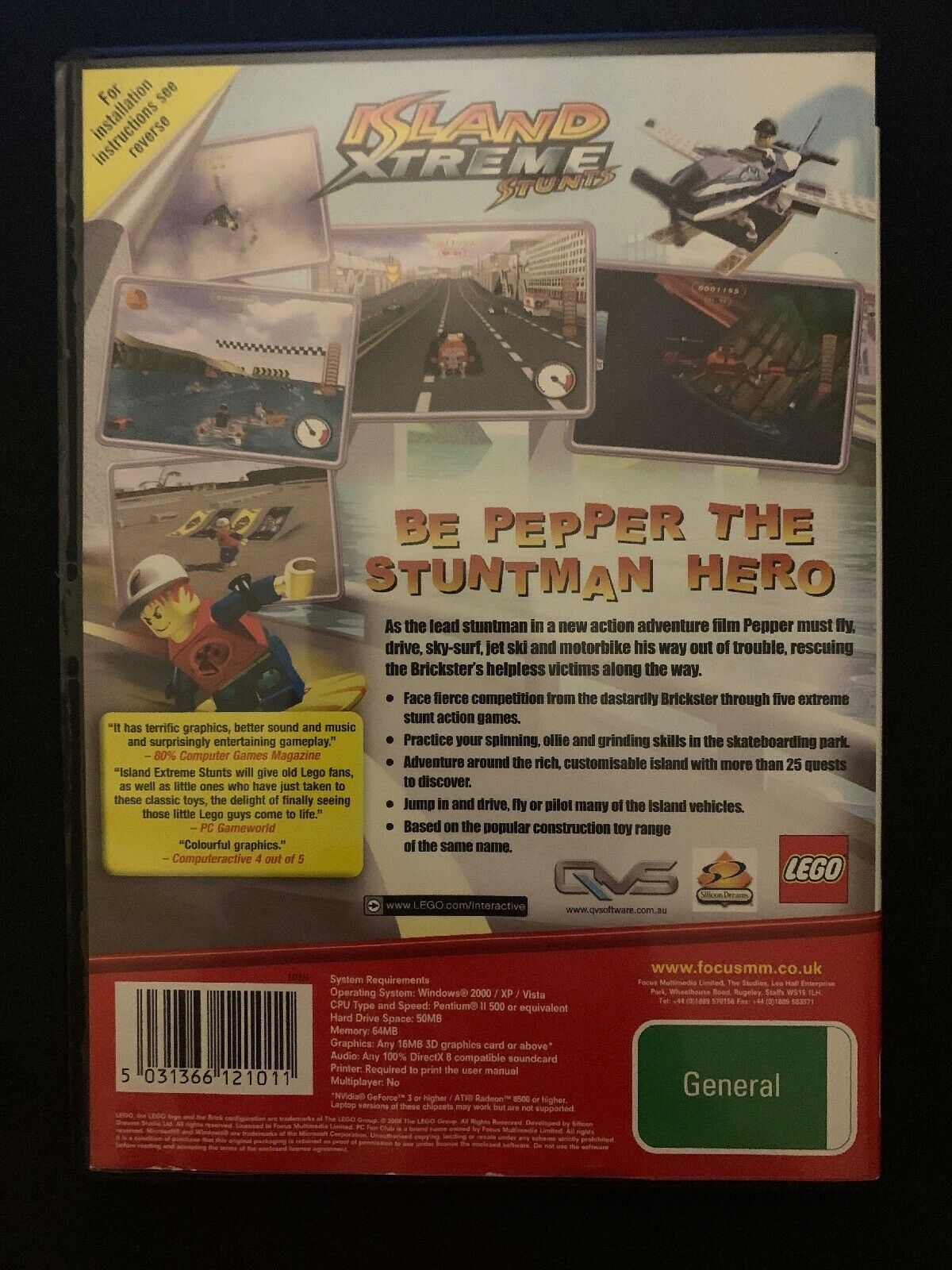 LEGO Island Xtreme Stunts - PC Windows Game – Retro Unit