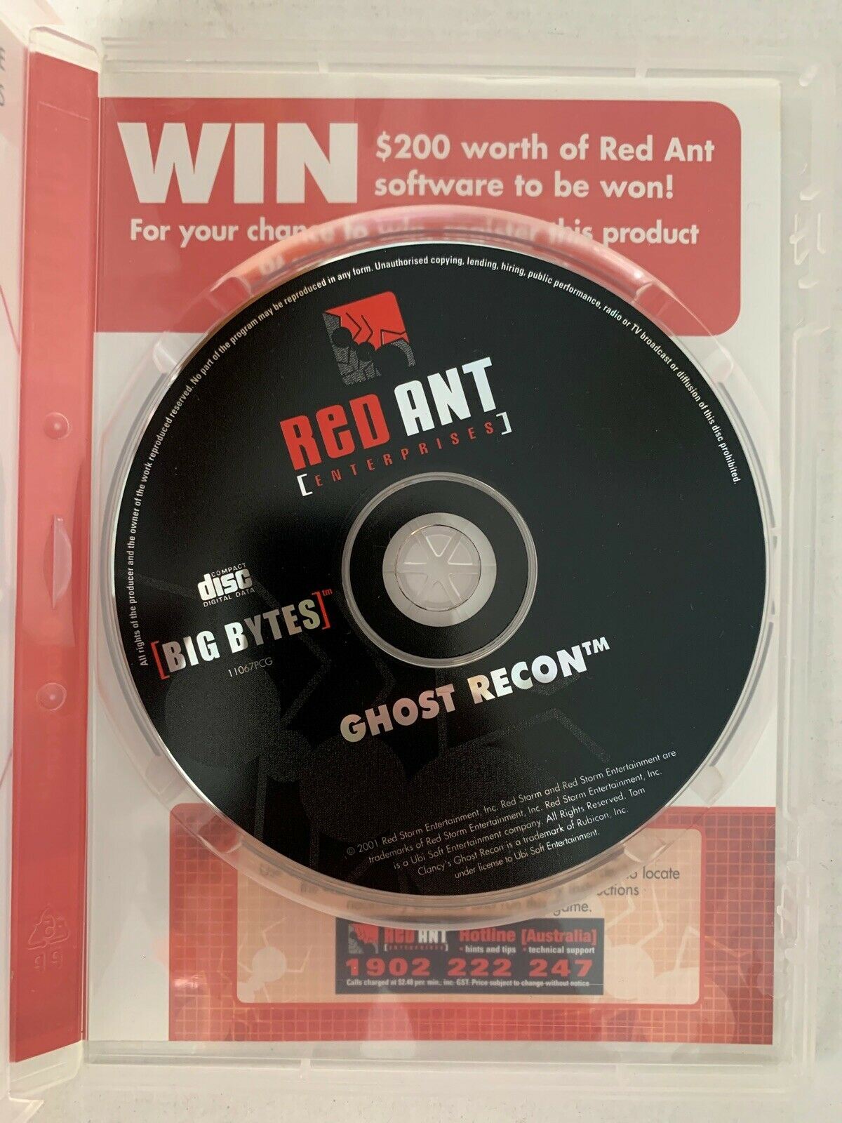 Tom Clancy's Ghost Recon (PC, 2001) Shooter Tactical Strategy Game ...