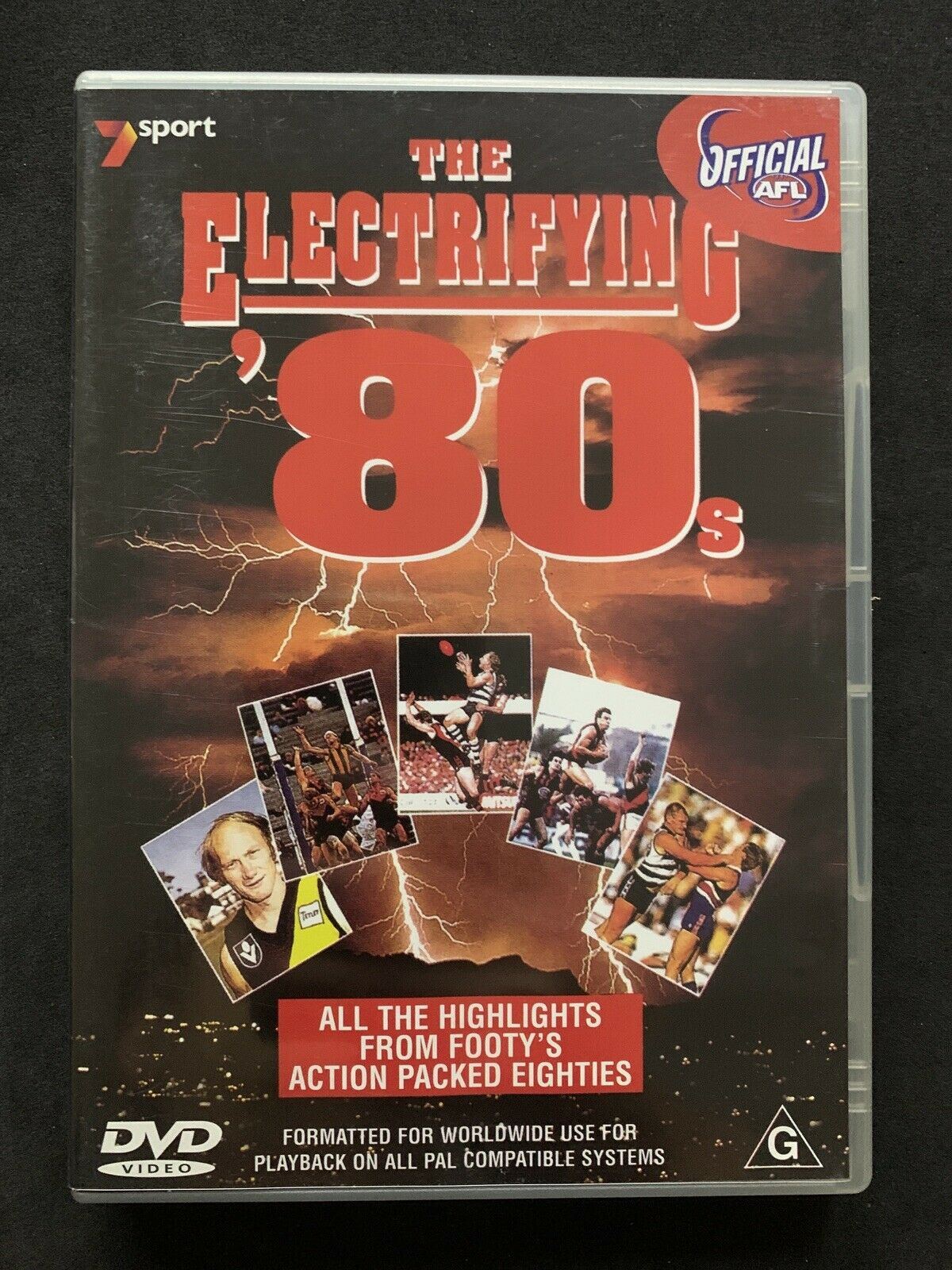 AFL The Electrifying '80's (DVD, 2001) Aussie Rules Football Best High ...