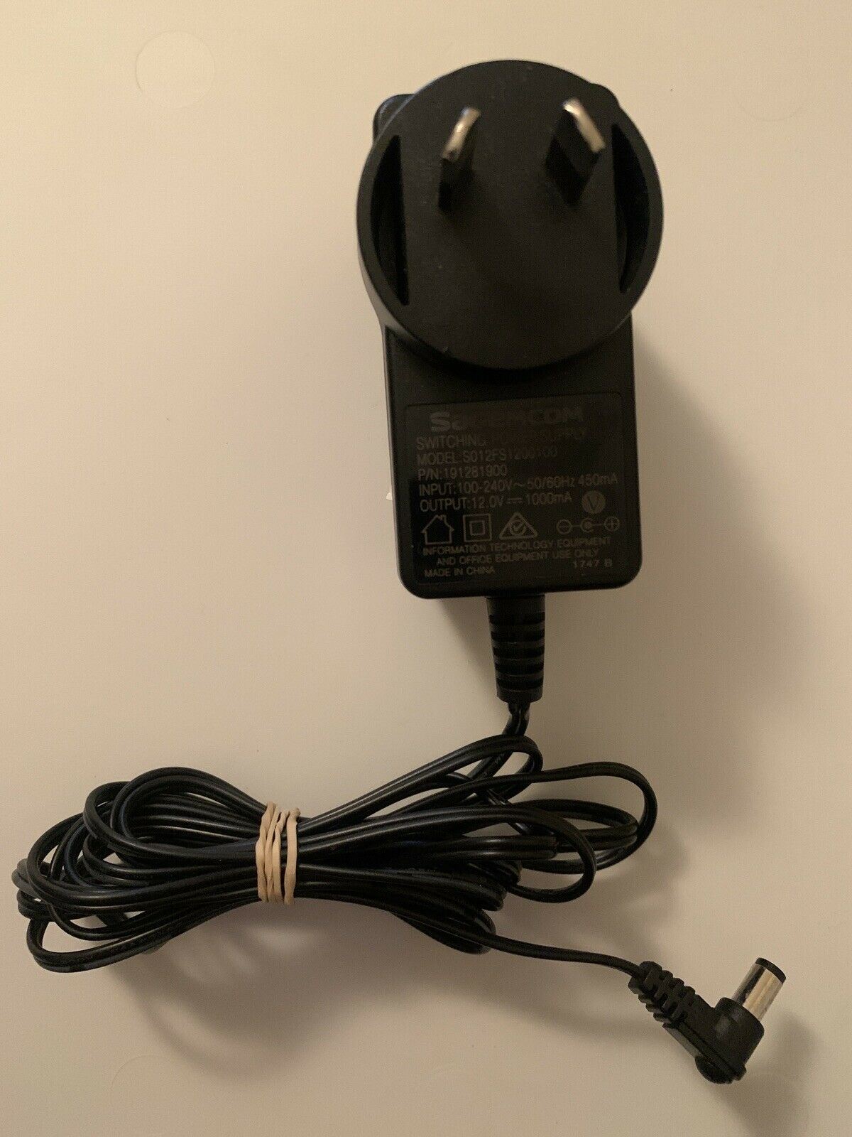 Sagemcom S012FS1200100 Power Supply 12V 1000mA AC Adapter – Retro Unit