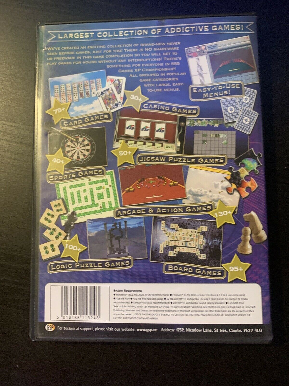 Ultimate Games - 555 Games XP Championship (PC CDROM, 2006) – Retro Unit