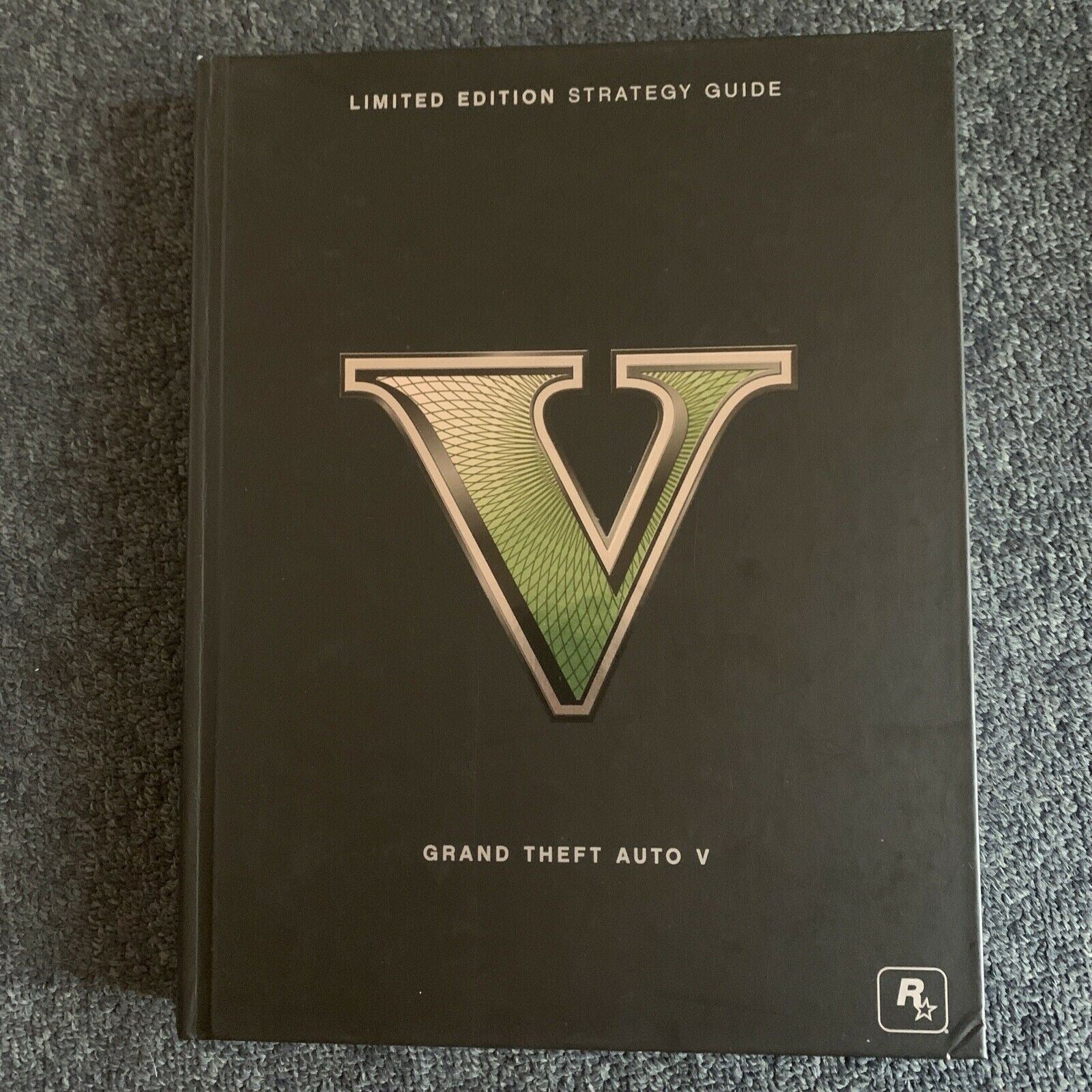 Grand Theft Auto V Limited Edition Strategy Guide Book - Hardcover ...
