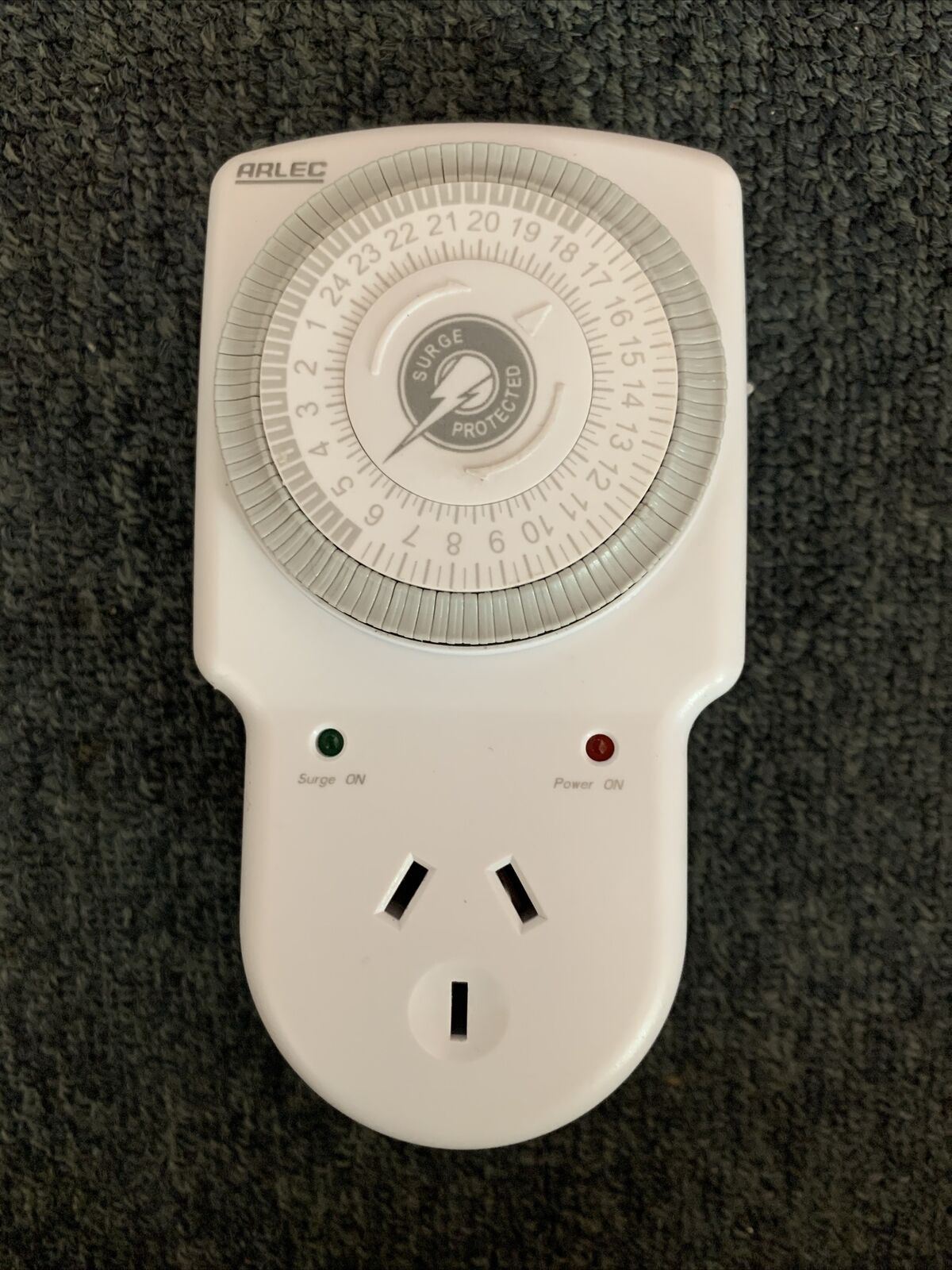 Arlec Multi Timer Surge Protected 24 Hour Timer – Retro Unit